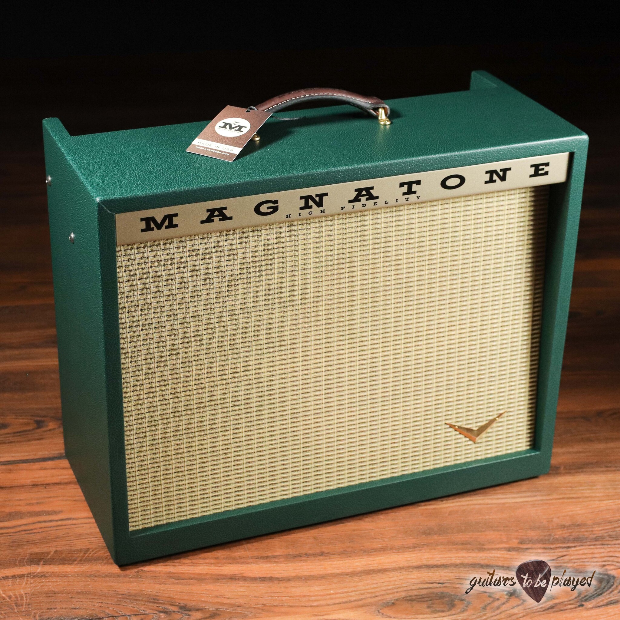 Magnatone Twilighter 22W Reverb/Vibrato 1x12” Combo Amp – Dark Green ...