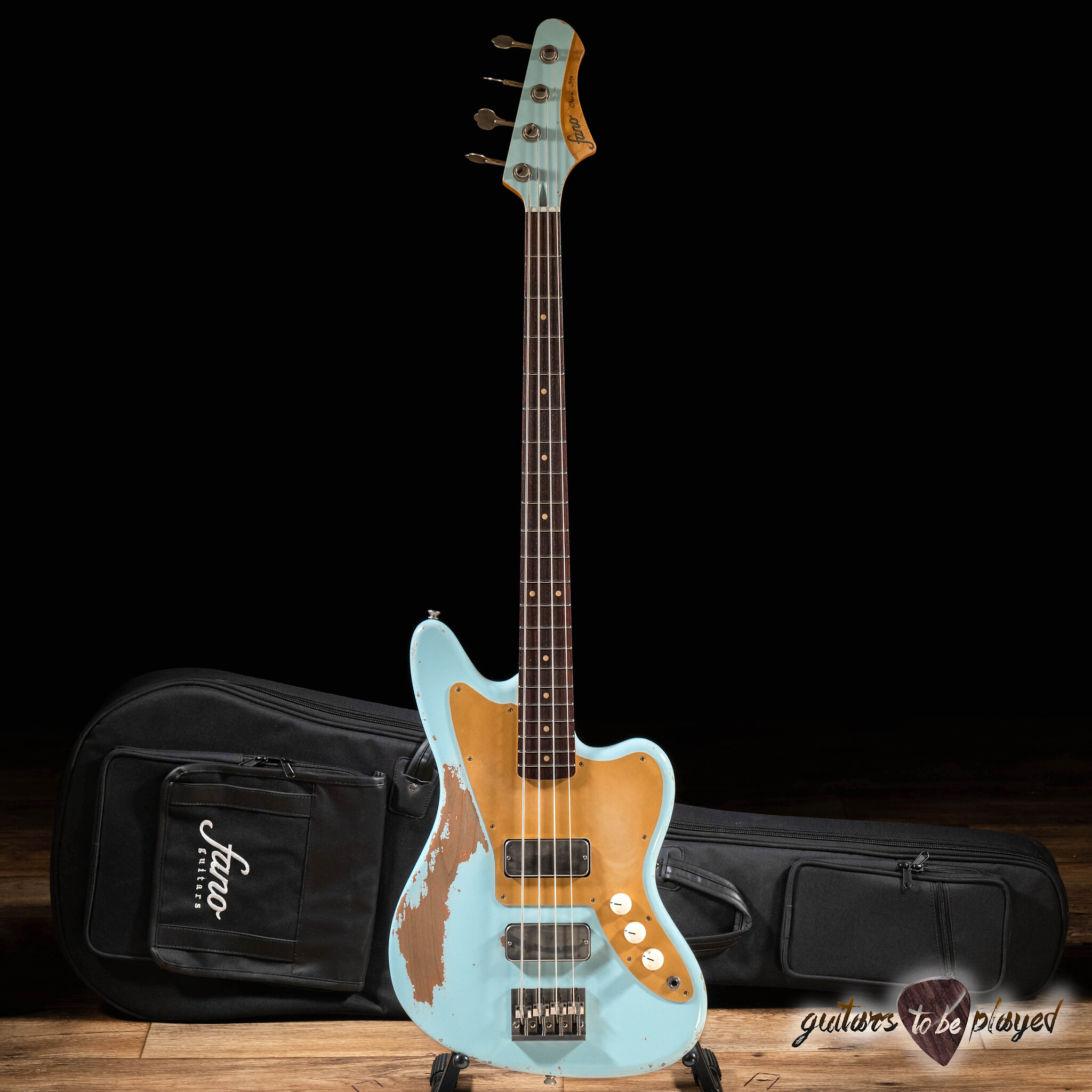 Fano JM4 Oltre Electric Bass w/ Gigbag – Sonic Blue - Guitars To Be Played