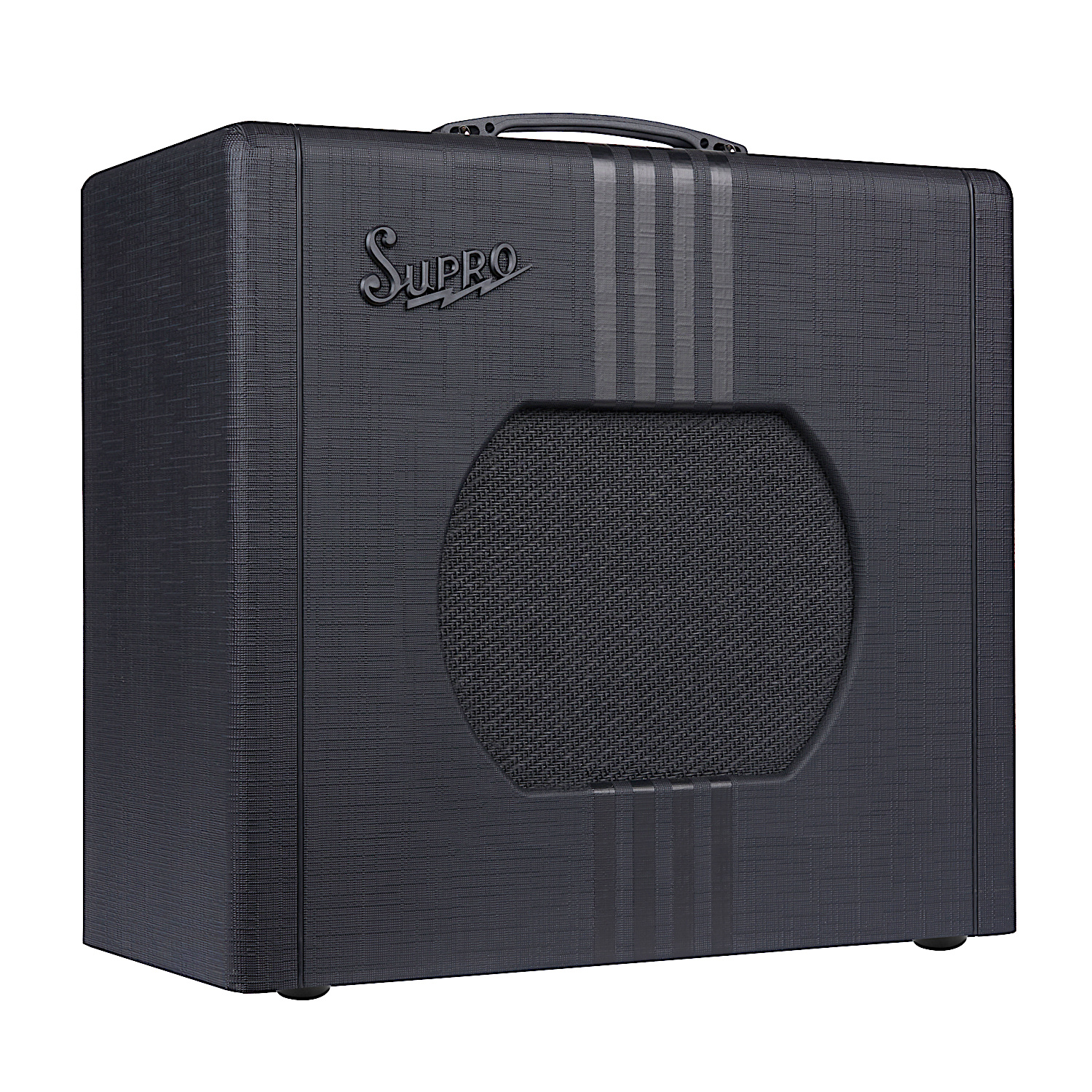 Supro Delta King 10 Reverb 5-Watt 1x10” Tube Combo Amp – Black & Black ...