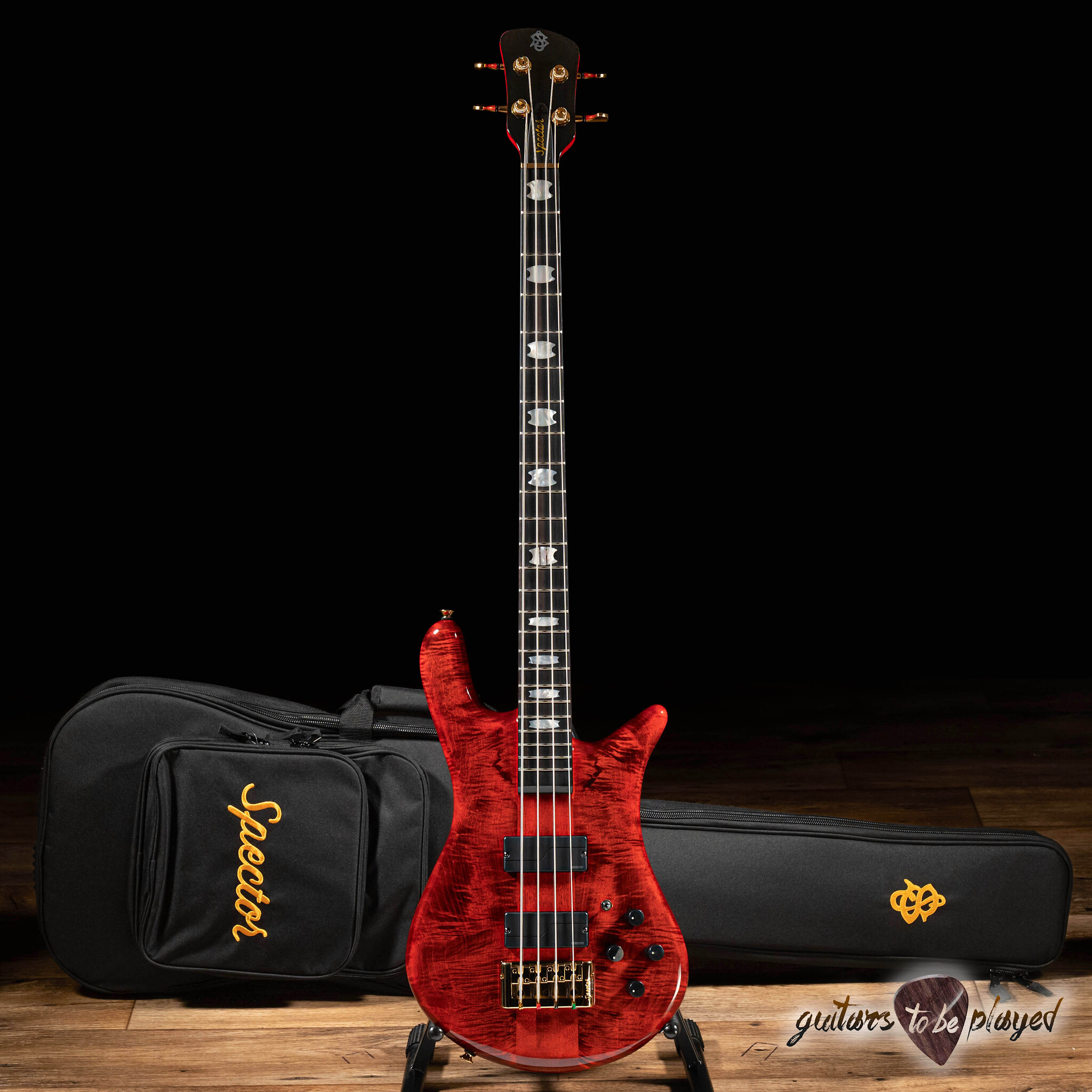 Spector Euro 4 LT Rudy Sarzo Signature Bass – Scarlett Red Gloss ...