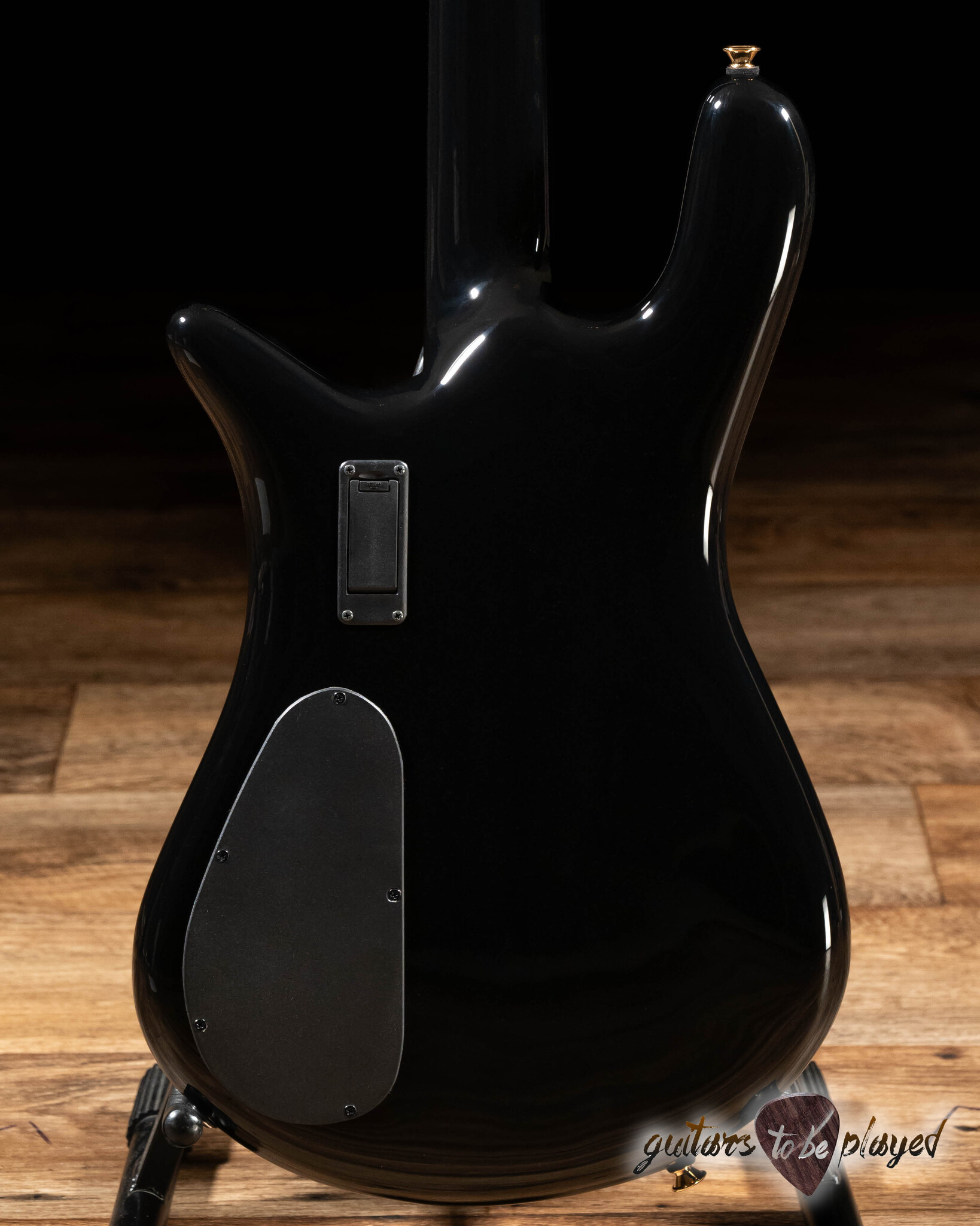 Spector Euro 4 Classic EMG Bass Guitar – Solid Black - Guitars To Be Played