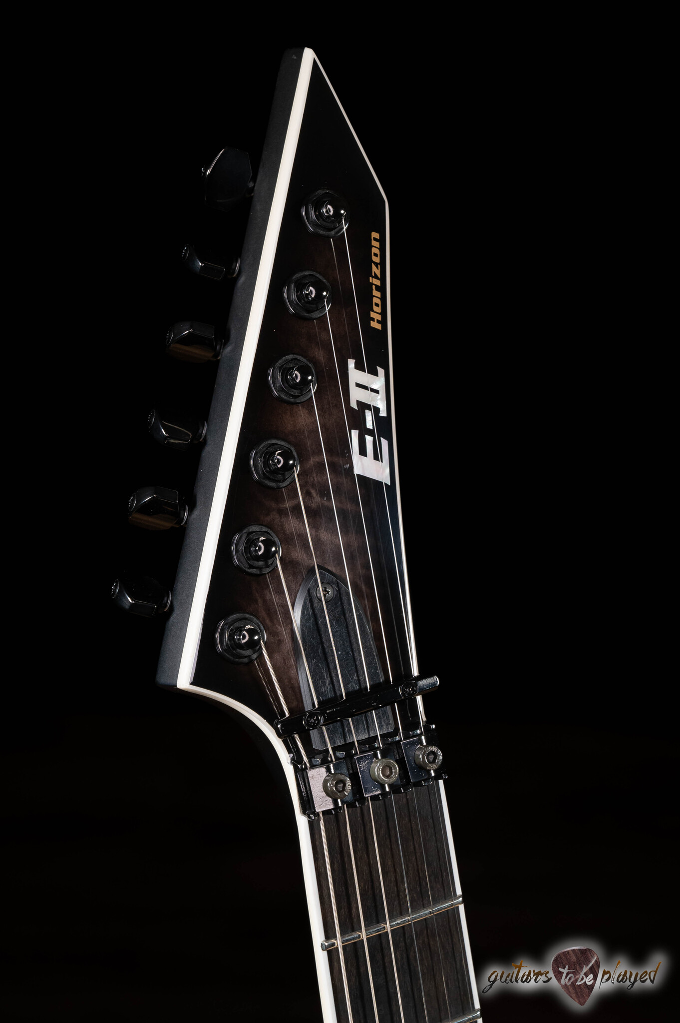 ESP E-II Horizon FR-II Floyd Rose EMG Guitar – See Thru Black Sunburst ...