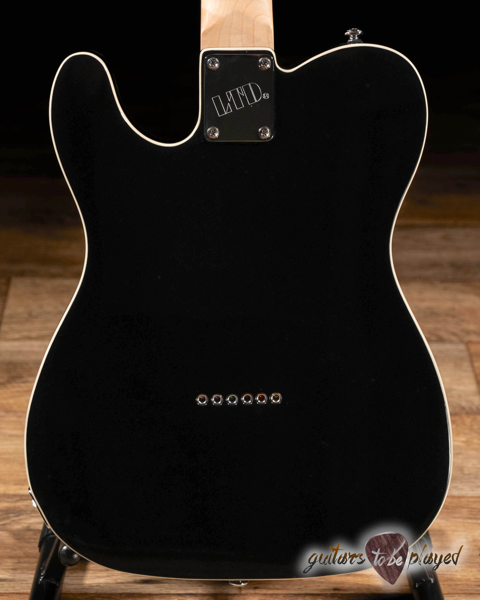 ESP LTD Ron Wood Signature Seymour Duncan Guitar w/ Case – Black ...