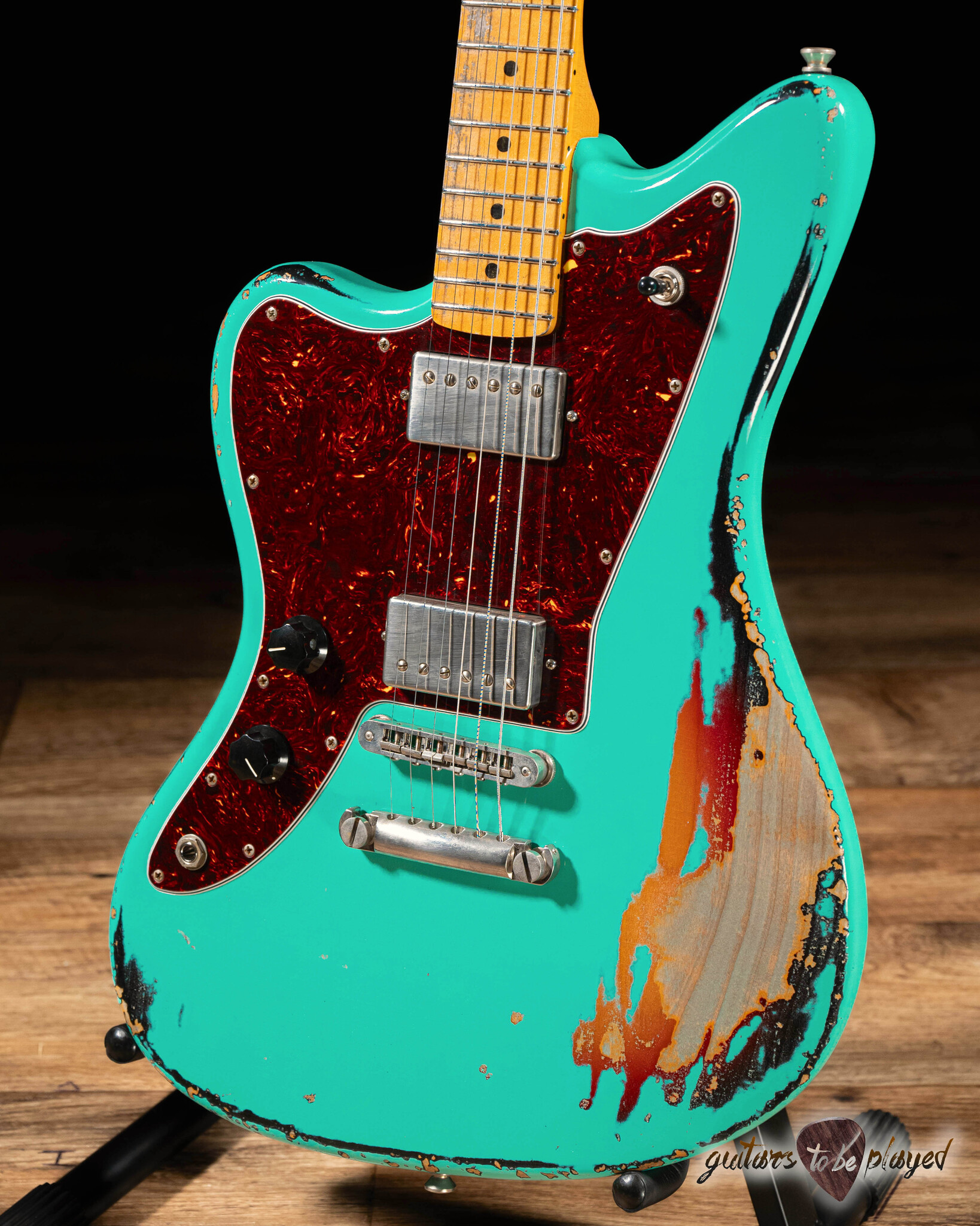 Fano JM6 Alt de Facto Left-Handed Lollar Imperial Guitar – Seafoam ...