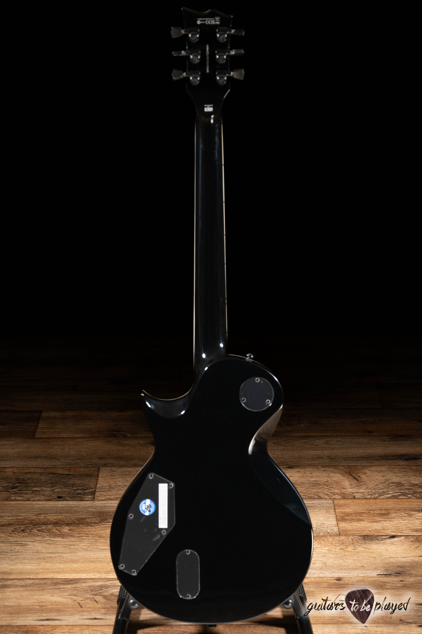 ESP LTD Deluxe EC-1000S Fishman Fluence Electric Guitar – Black ...