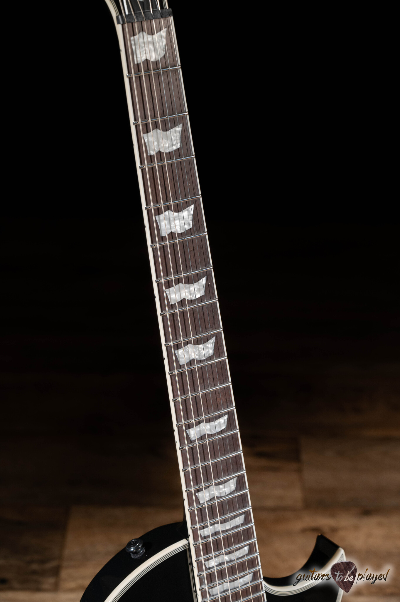 ESP LTD Deluxe EC-1000S Fishman Fluence Electric Guitar – Black ...