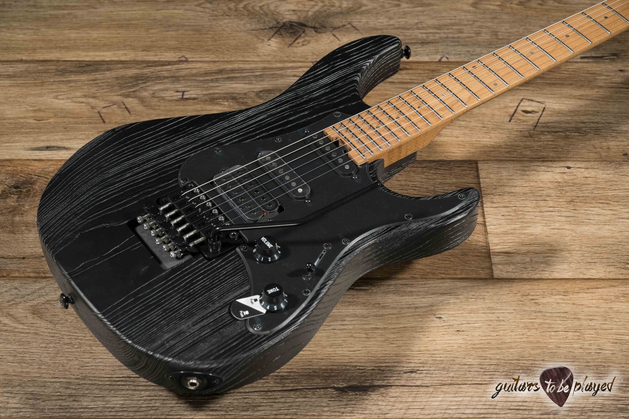 ESP LTD SN-1000FR Swamp Ash Floyd Rose Guitar – Black Blast - Guitars ...