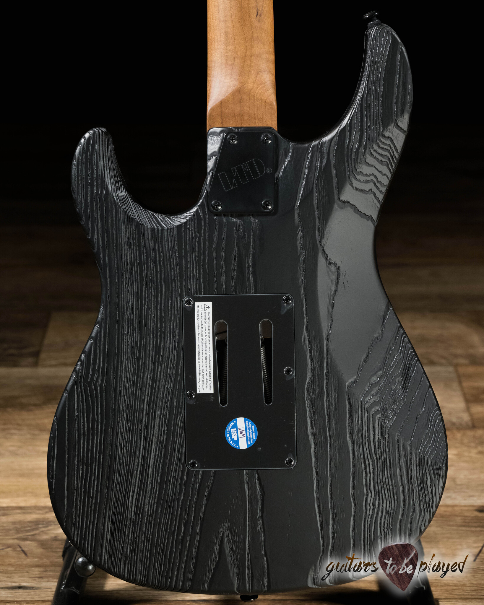 ESP LTD SN-1000FR Swamp Ash Floyd Rose Guitar – Black Blast - Guitars ...