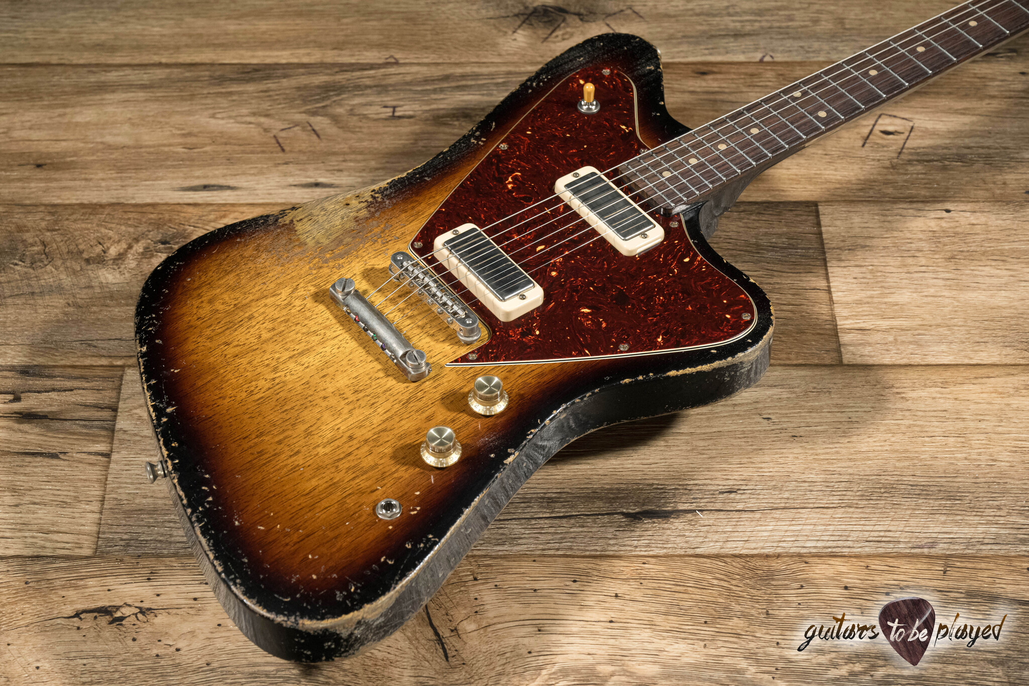 Fano PX6 Alt de Facto Korina Set Neck w/ Firebirds – Tobacco Burst ...