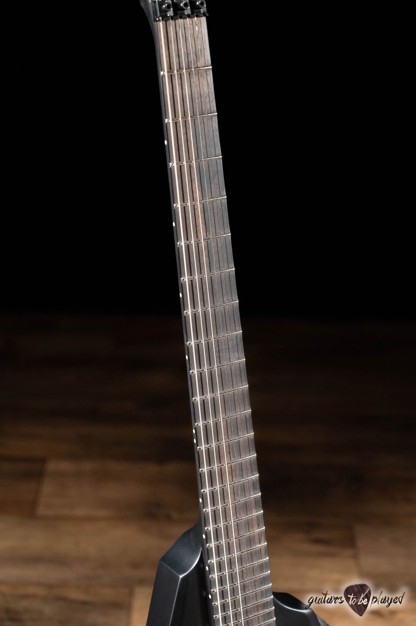 ESP LTD Arrow Black Metal Floyd Rose EMG Guitar – Black Satin - Guitars ...