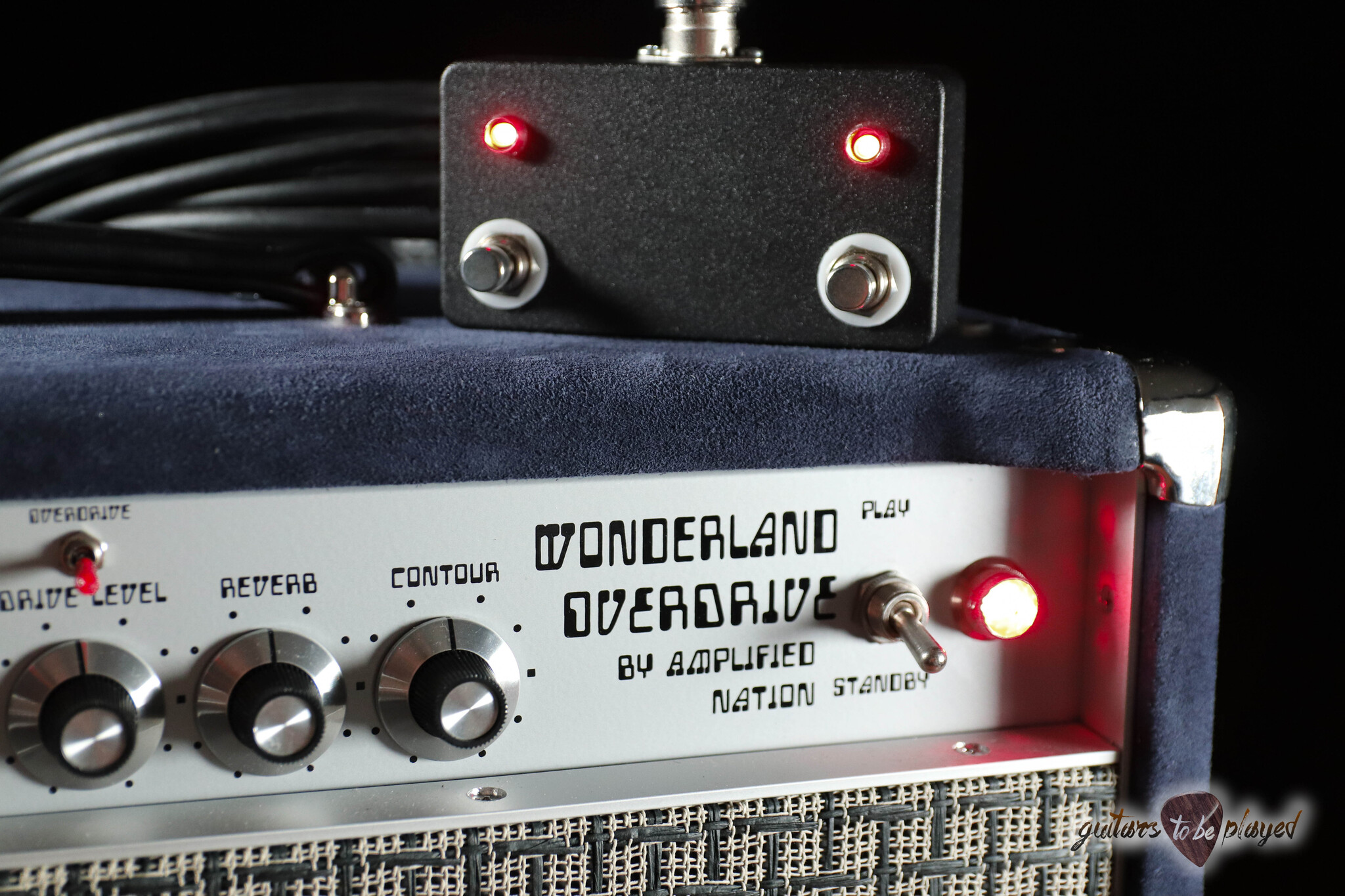 Amplified Nation Wonderland Overdrive 50W Head & Cab – Navy - Guitars ...