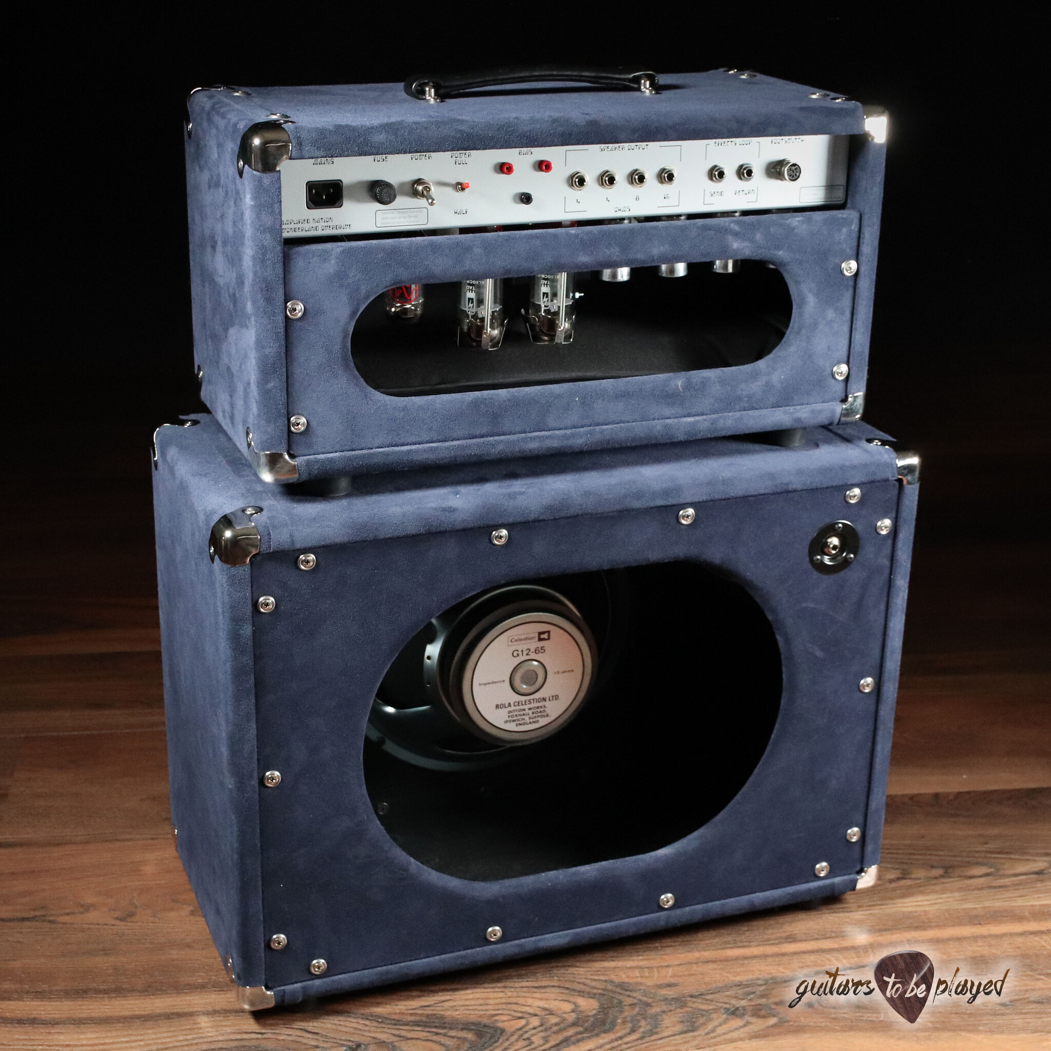 Amplified Nation Wonderland Overdrive 50W Head & Cab – Navy - Guitars ...