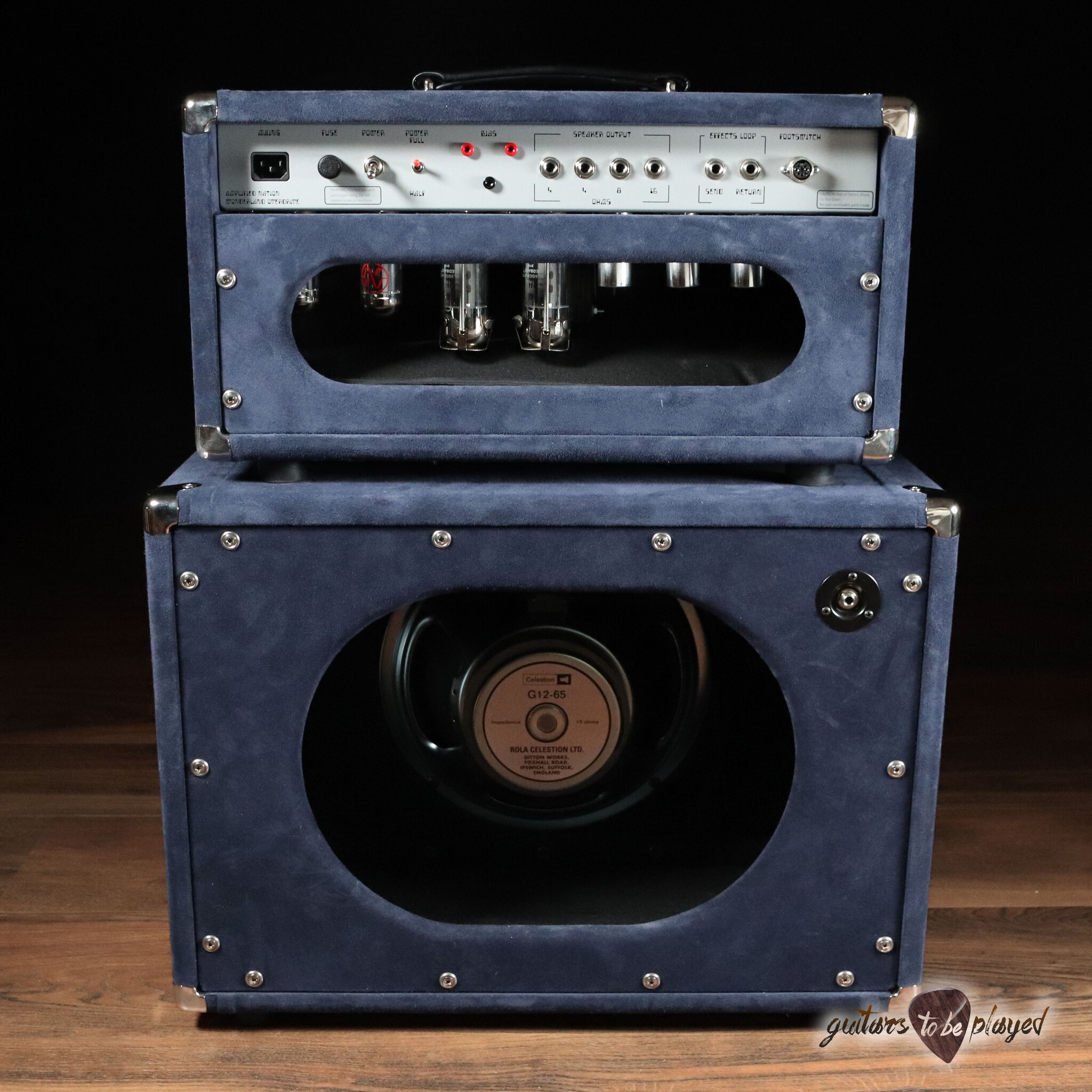Amplified Nation Wonderland Overdrive 50W Head & Cab – Navy - Guitars ...