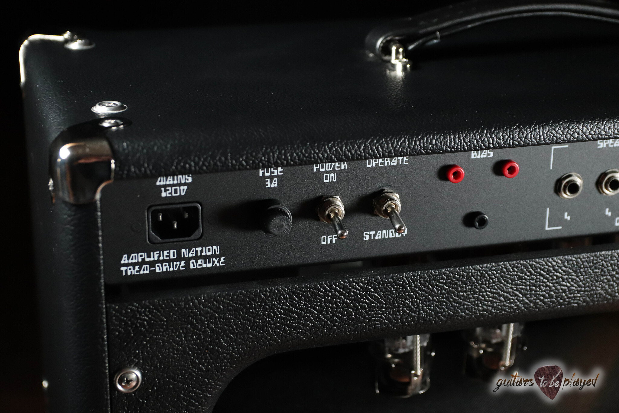 Amplified Nation Trem-Drive Deluxe 50W Head & 112 OS Cab – Black ...