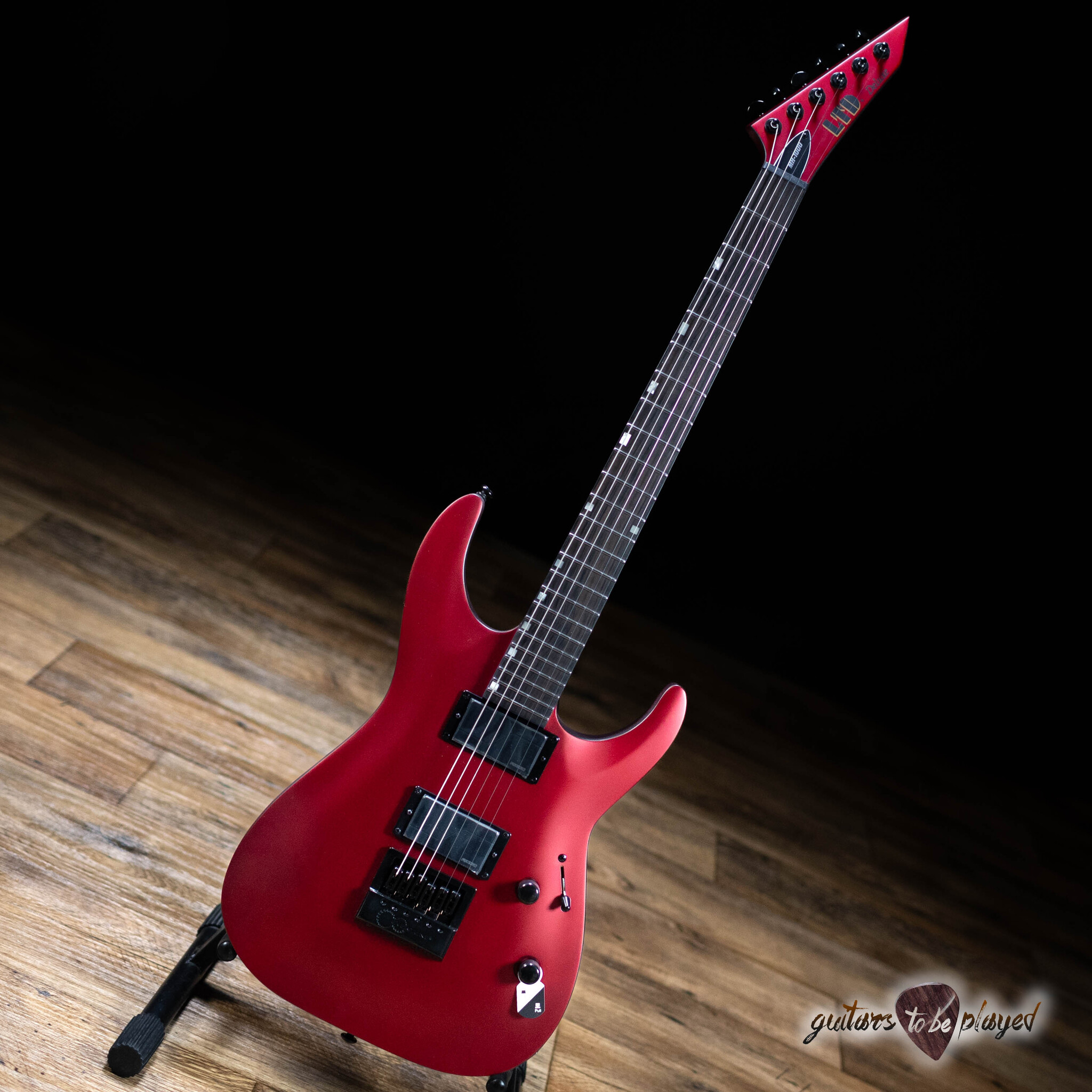 ESP LTD MH-1000 Evertune Fishman Fluence Guitar –Candy Apple Red Satin ... ESP LTD MH-1000 Evertune Fishman Fluence Guitar –Candy Apple Red Satin ...
