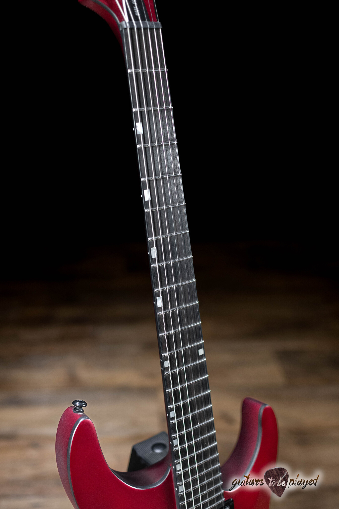 ESP LTD MH-1000 Evertune Fishman Fluence Guitar –Candy Apple Red Satin ...