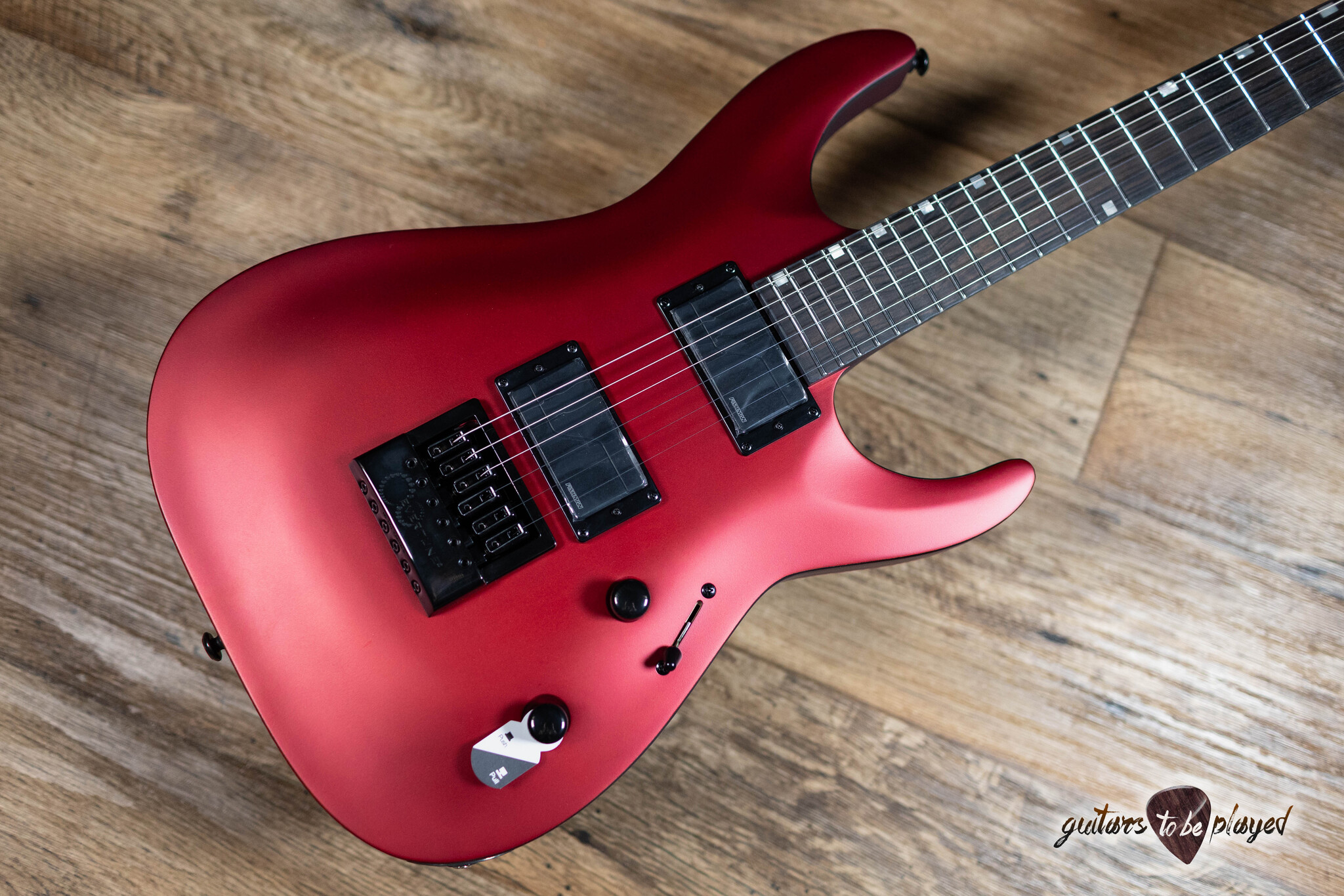 ESP LTD MH-1000 Evertune Fishman Fluence Guitar –Candy Apple Red Satin ... ESP LTD MH-1000 Evertune Fishman Fluence Guitar –Candy Apple Red Satin ...