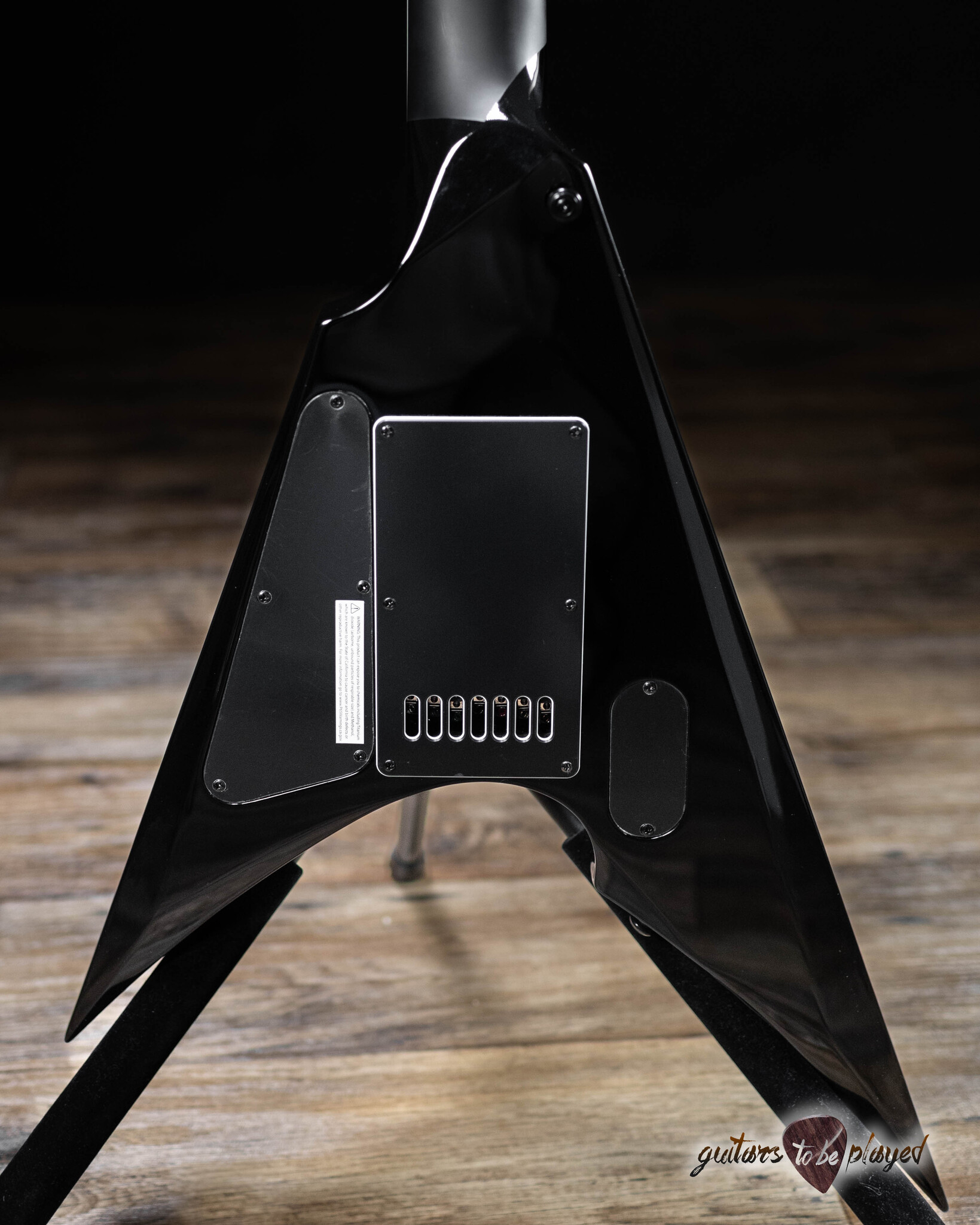 ESP LTD Arrow-1007B Evertune Baritone 7-String Fishman Guitar - Black ...