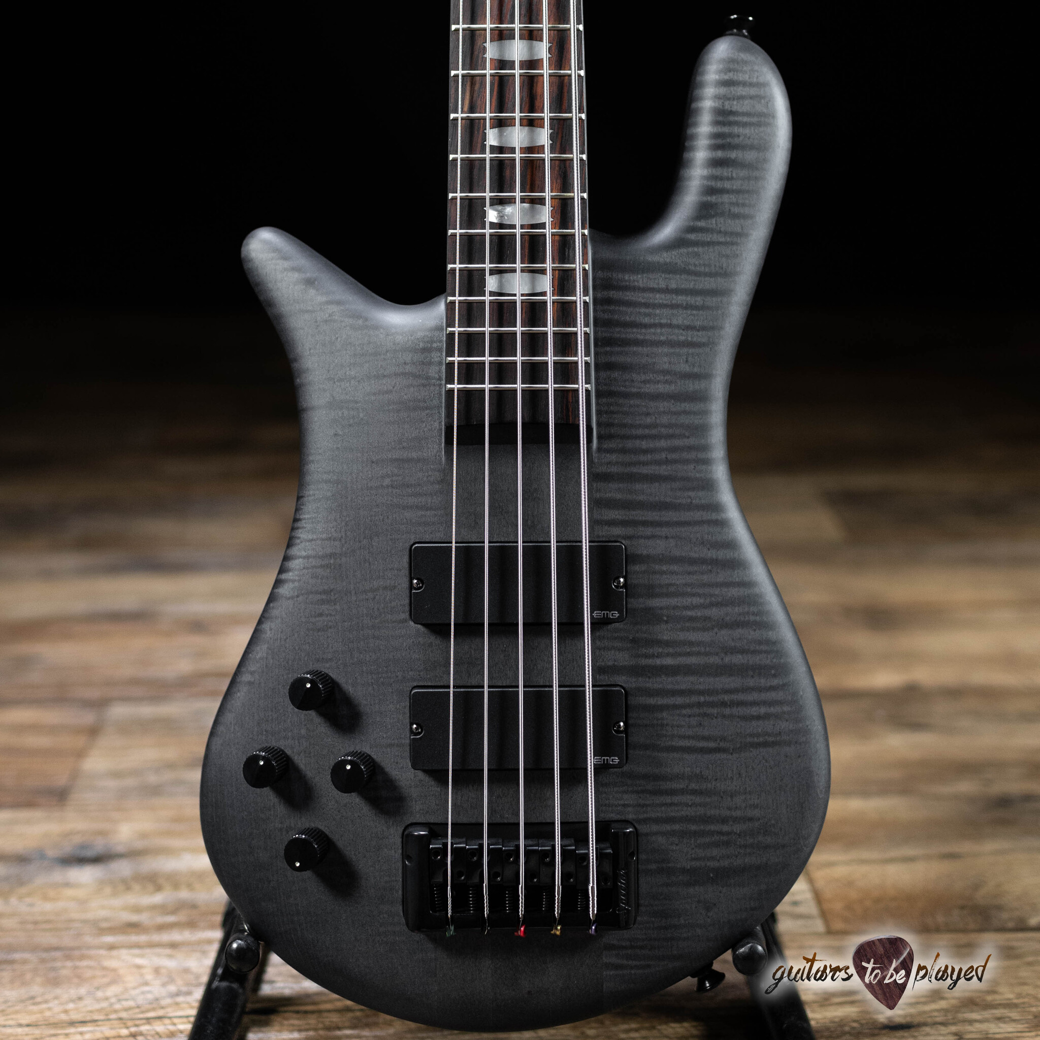 Spector Euro 5 LX 5-String Left-Handed Bass Guitar – Black Stain Matte ...