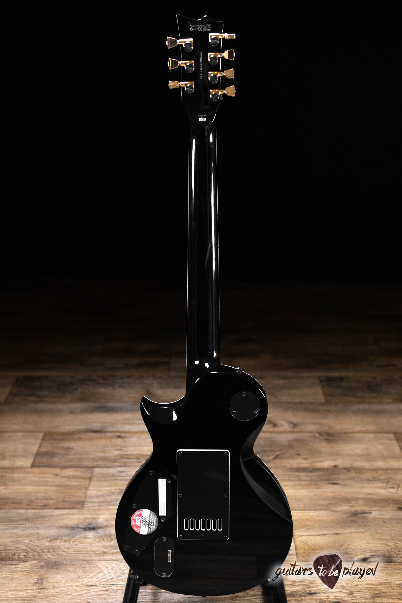 ESP LTD EC-1007 Baritone Evertune 7-String Guitar – Black - Guitars To ...