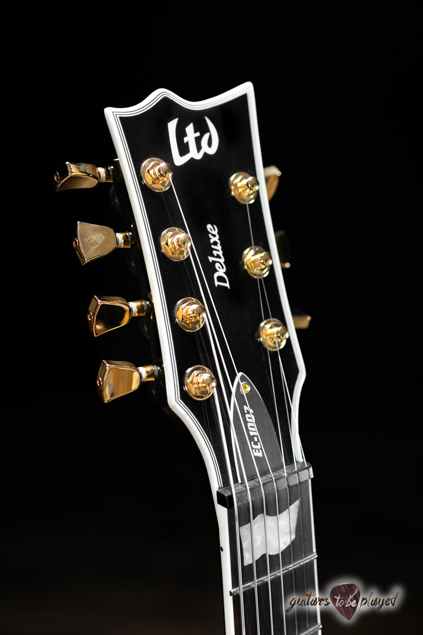 ESP LTD EC-1007 Baritone Evertune 7-String Guitar – Black - Guitars To ...