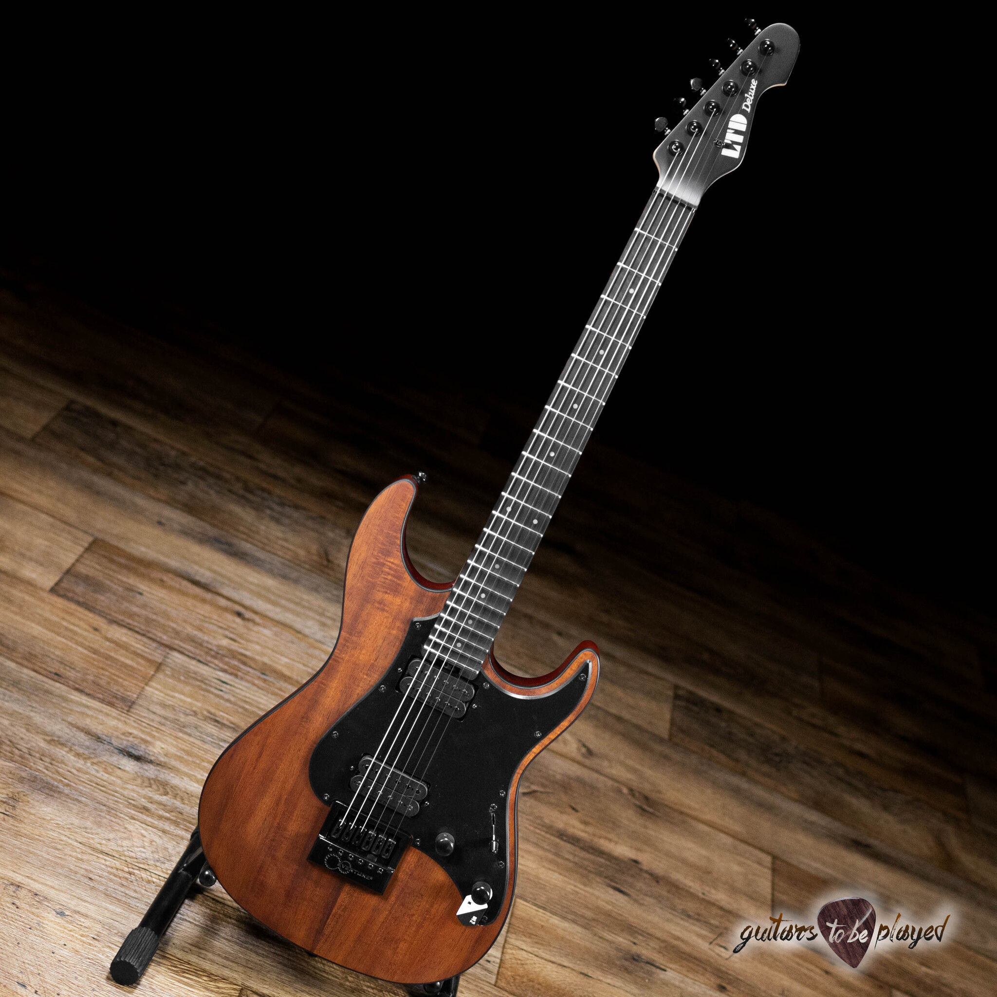ESP LTD SN-1000 Evertune Koa Top Seymour Duncan Guitar – Natural Satin ...