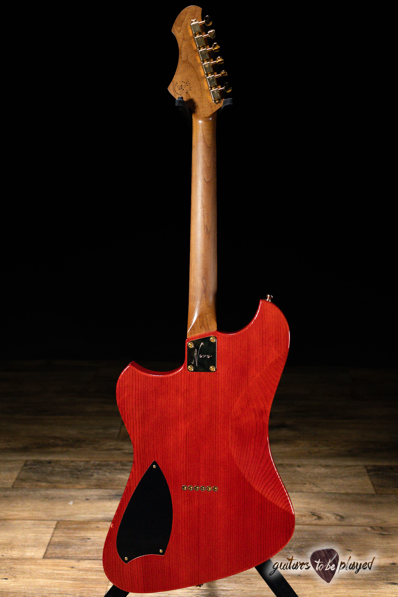 Novo Voltur V2 Gold Hardware w/ Fralin Firebird & HB – Faded Cherry ...