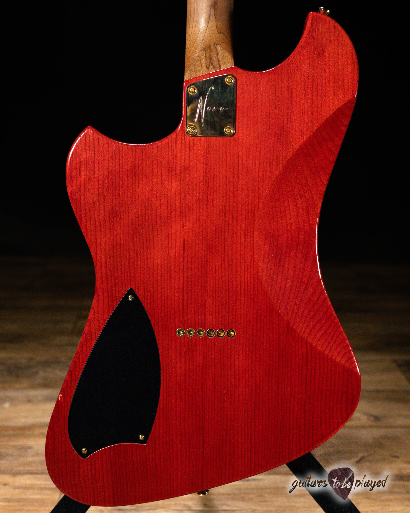 Novo Voltur V2 Gold Hardware w/ Fralin Firebird & HB – Faded Cherry ...