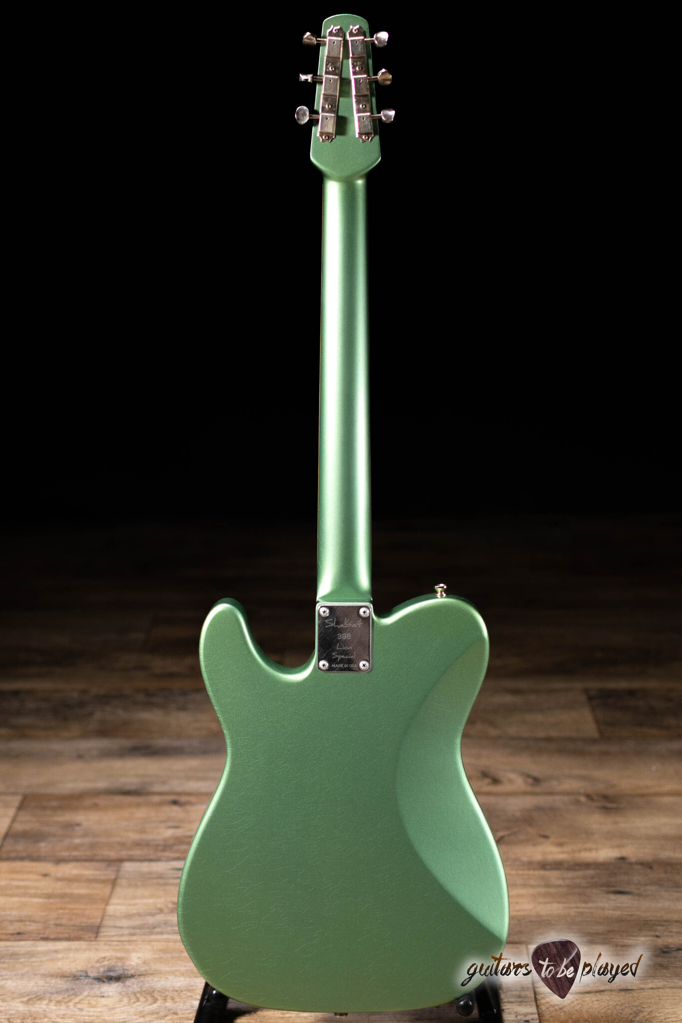 Shabat Lion Special Mahogany 24.75" Scale HB Guitar – Inverness Green ...