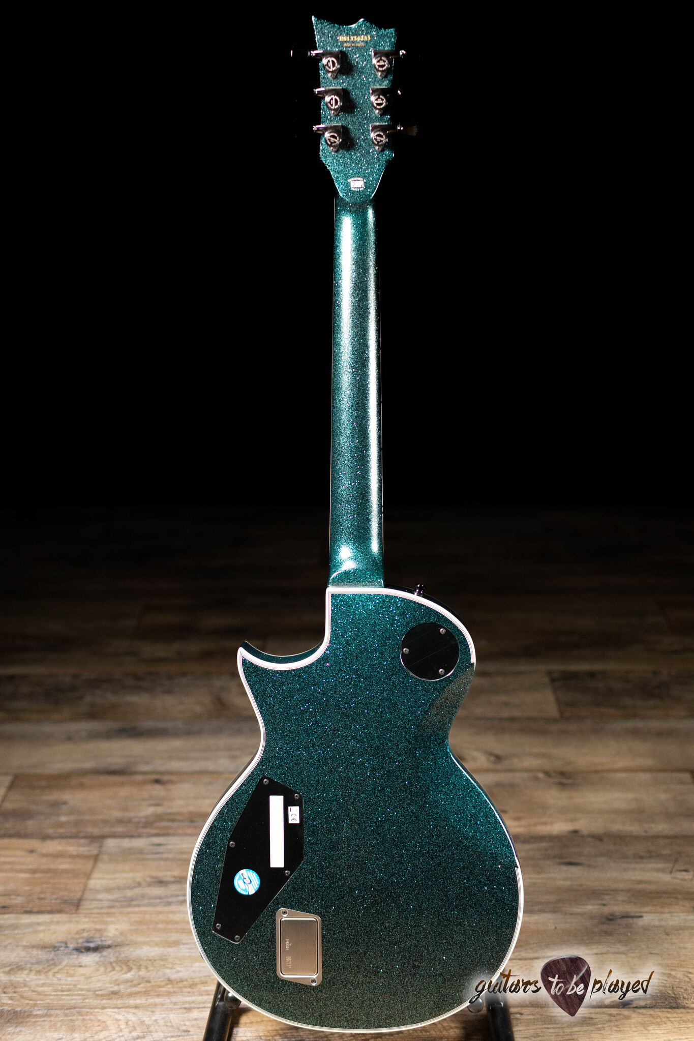 ESP E-II Eclipse DB EMG Guitar w/ Case – Granite Sparkle - Guitars To ...