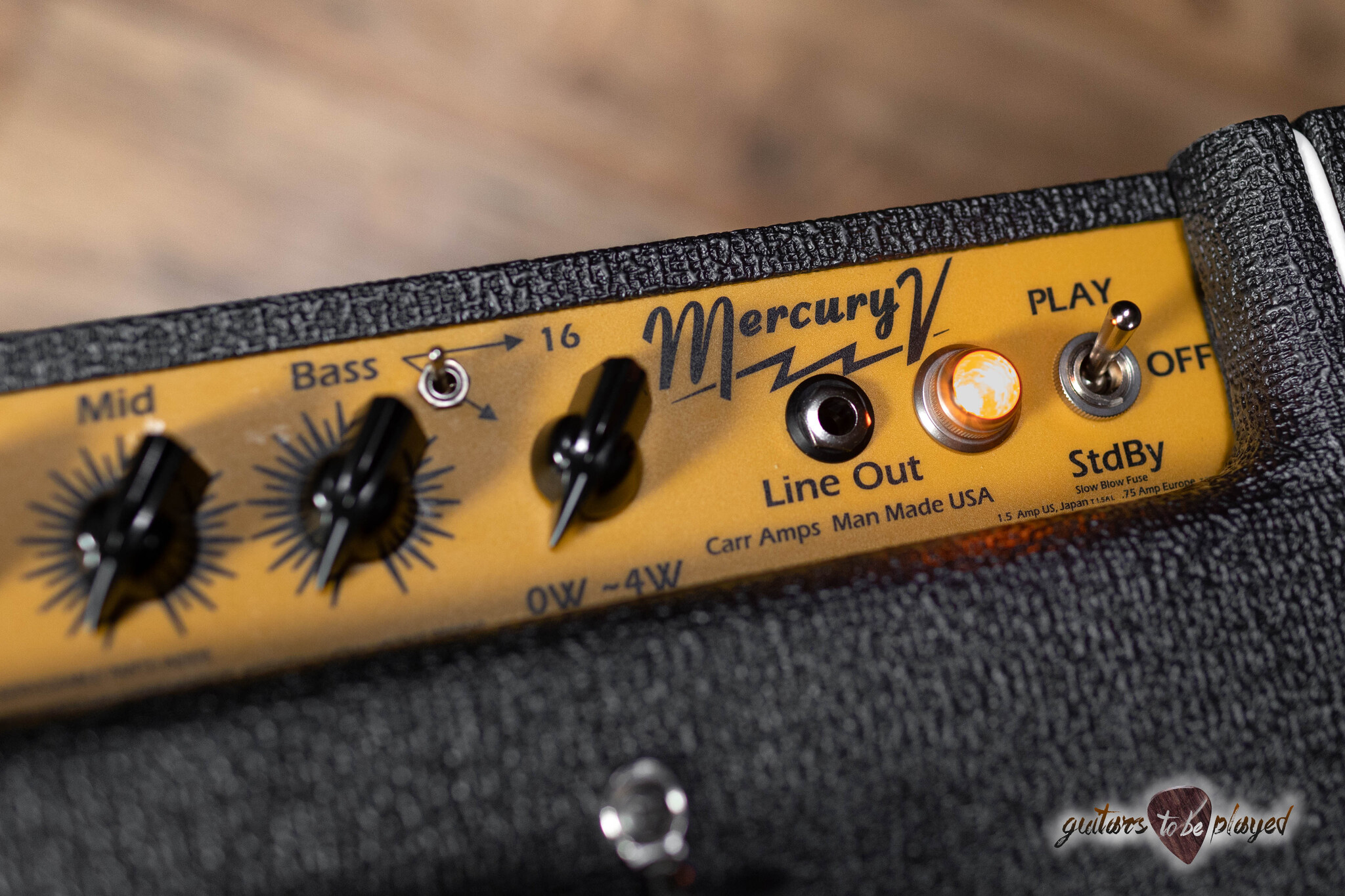 Carr Amps Mercury V 16W 1x12” Combo – Black - Guitars To Be Played