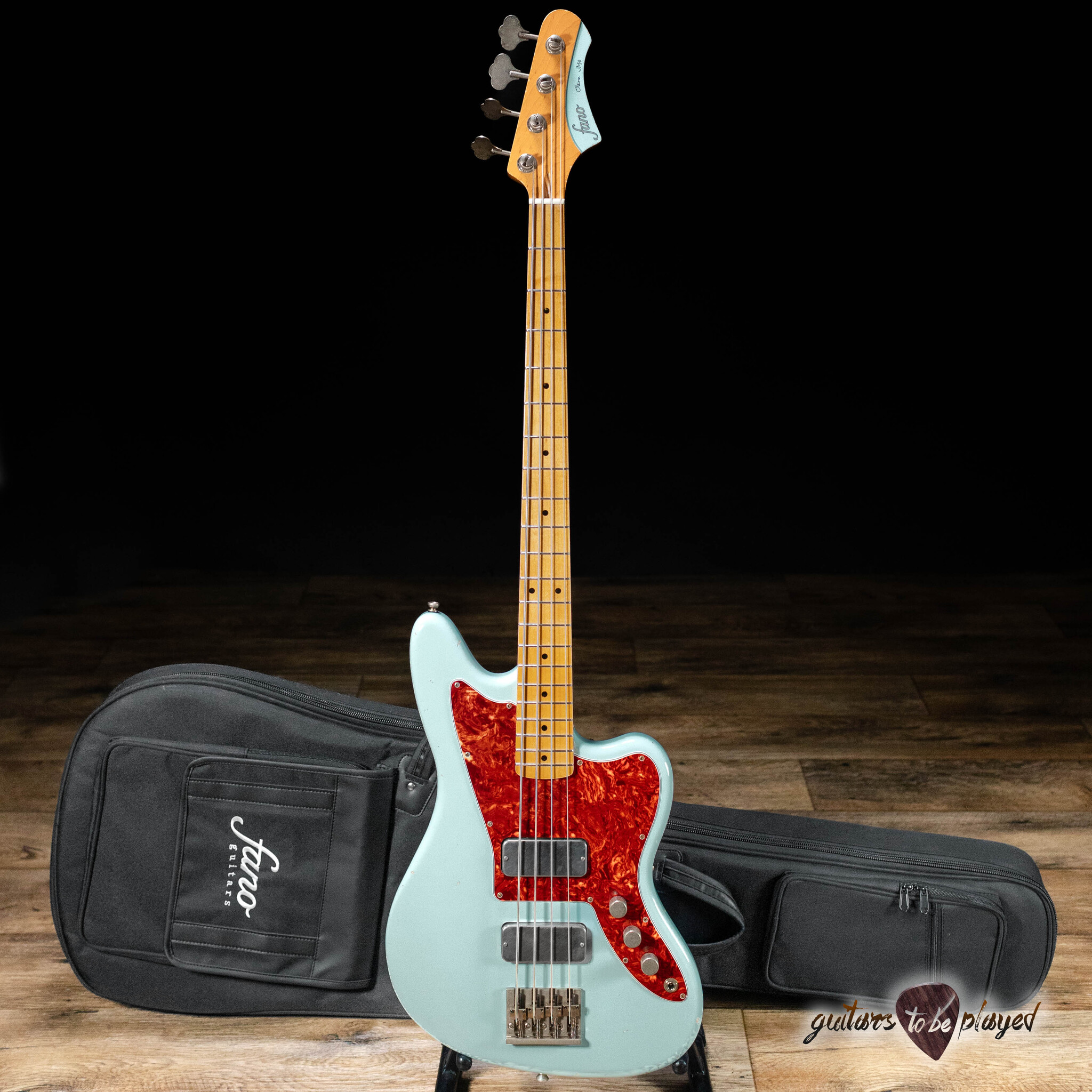 Fano JM4 Oltre Maple Neck Electric Bass w/ Gigbag – Sonic Blue ...