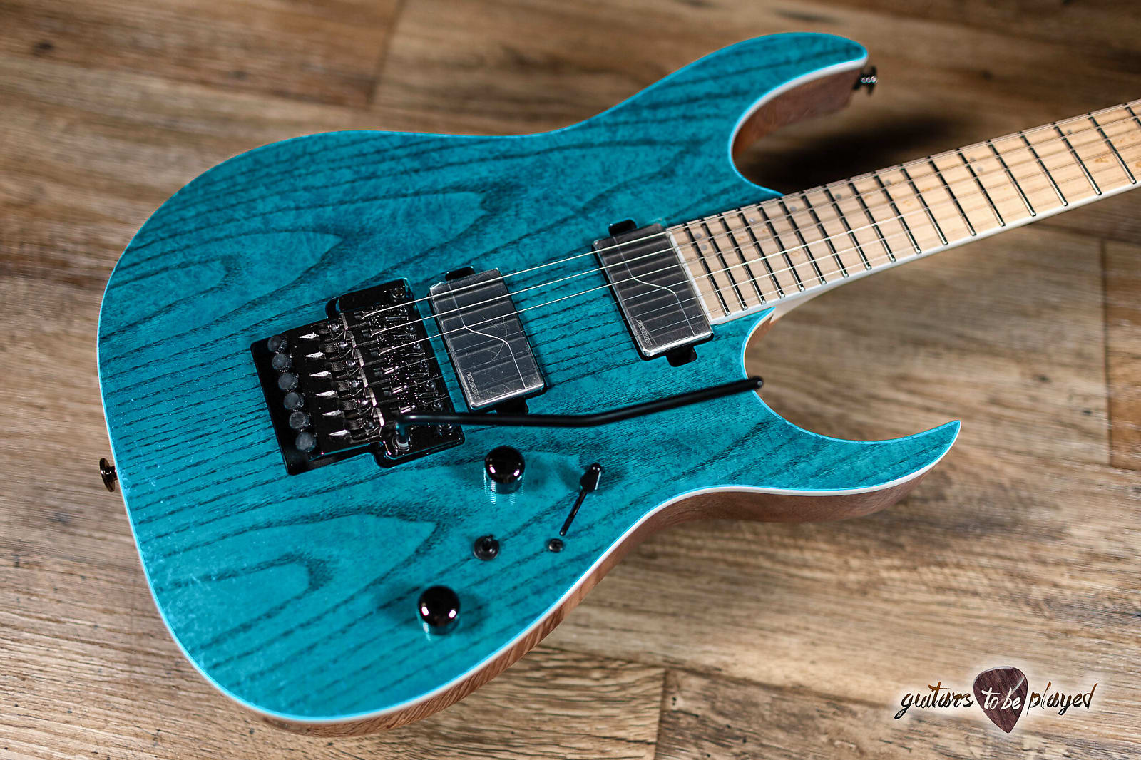 Ibanez RG5120M Prestige HH Fishman Fluence Guitar – Frozen Ocean ...