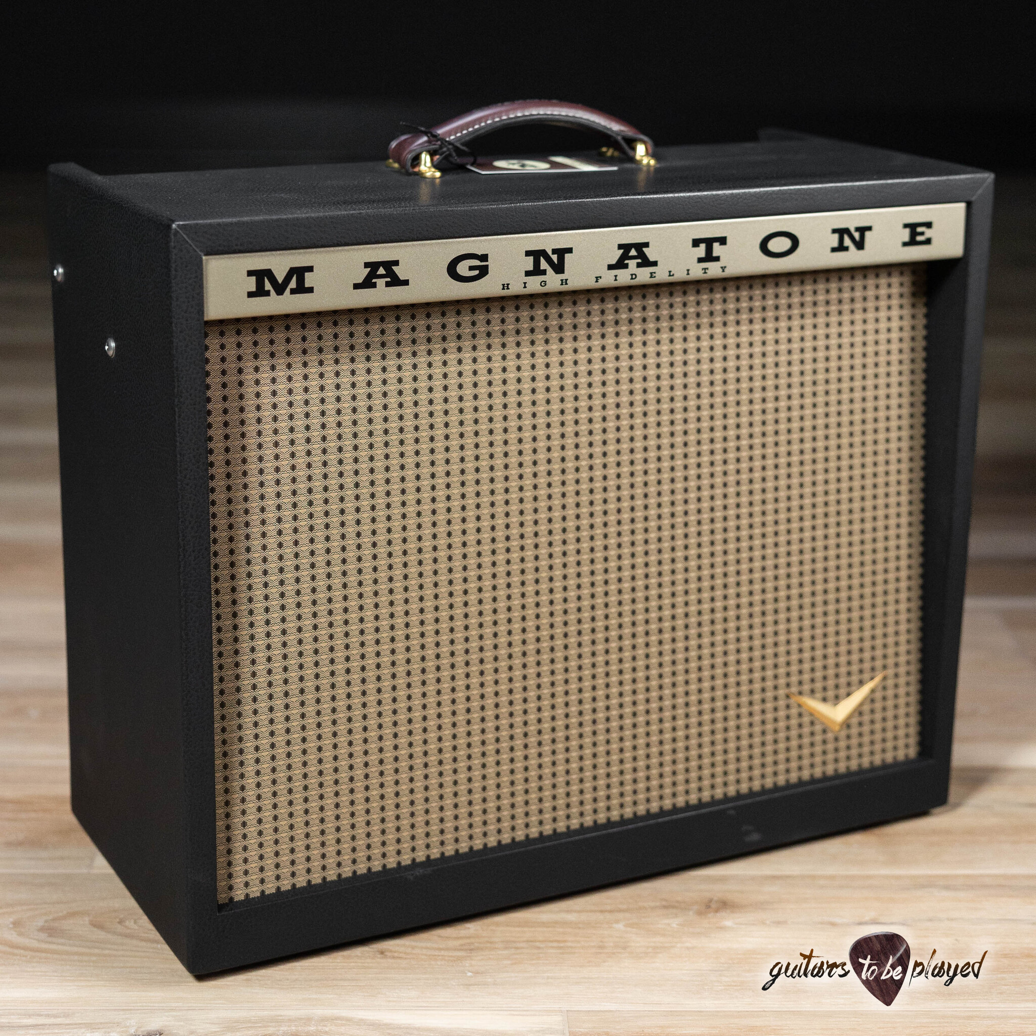 Magnatone Twilighter 22W Reverb/Vibrato 1x12” Combo Amp – Black/Brown ...