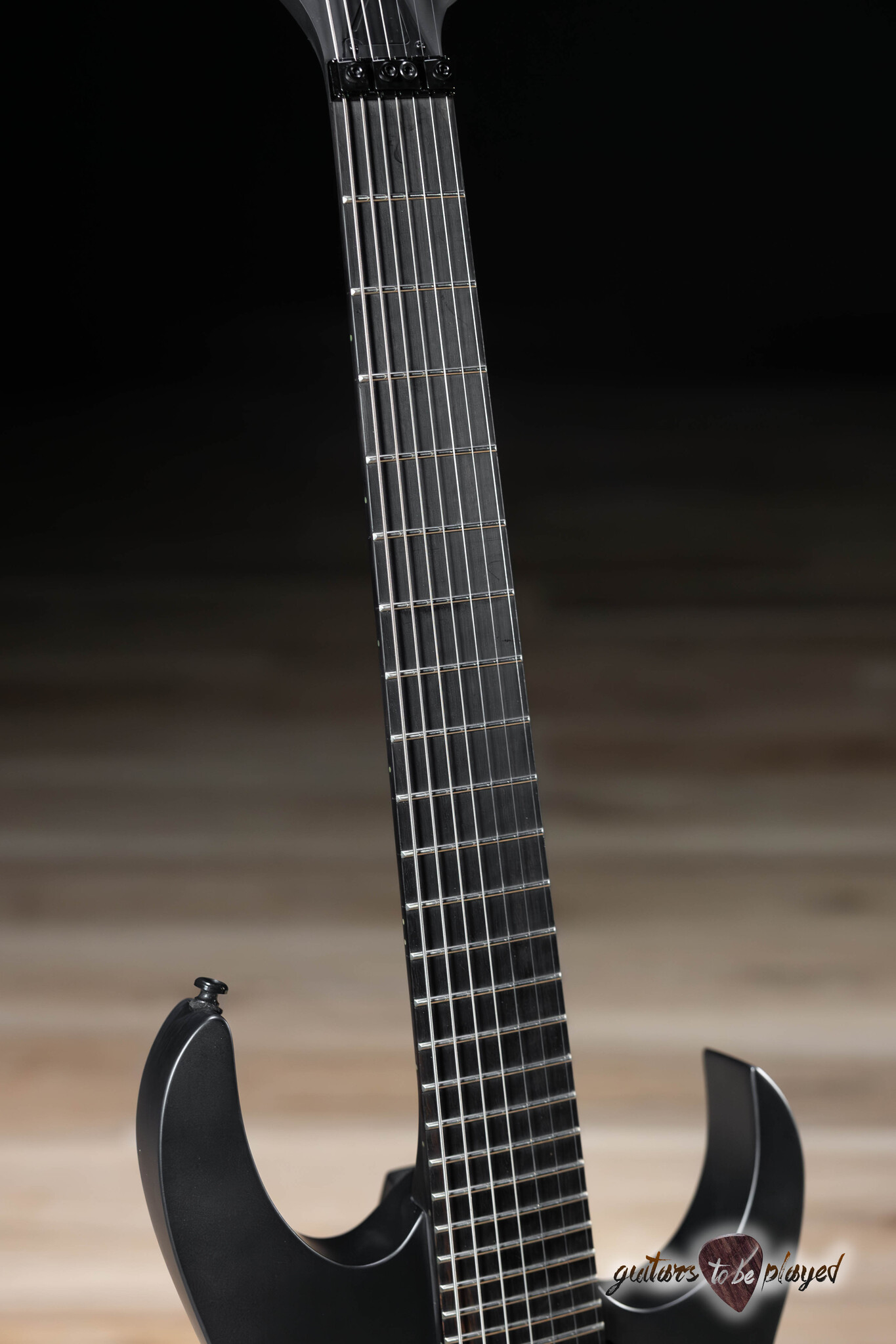 Ibanez RGRB720 RG Iron Label 7-String Tremolo Guitar – Black Flat ...