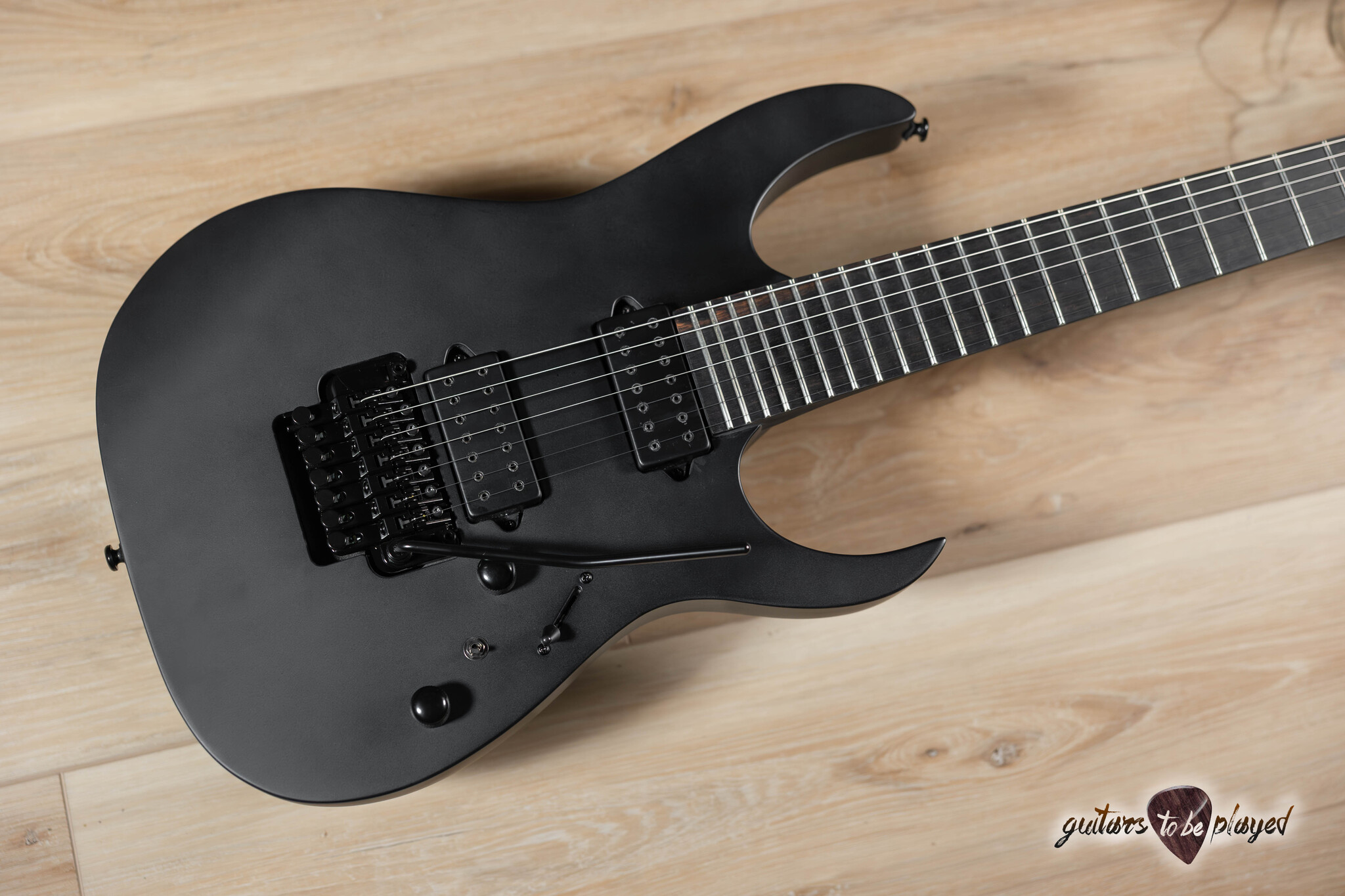 Ibanez RGRB720 RG Iron Label 7-String Tremolo Guitar – Black Flat ...