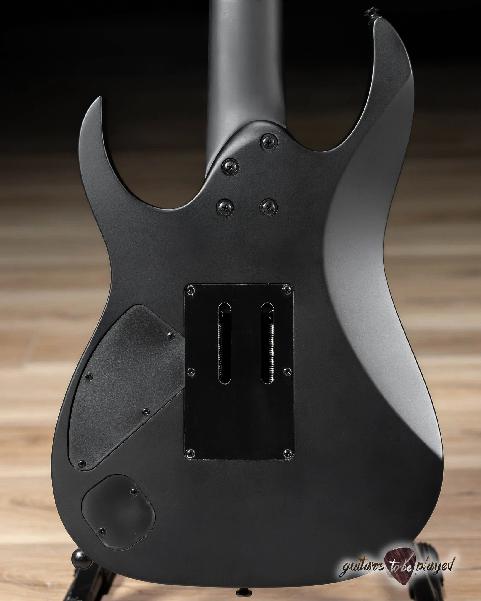 Ibanez RGRB720 RG Iron Label 7-String Tremolo Guitar – Black Flat ...