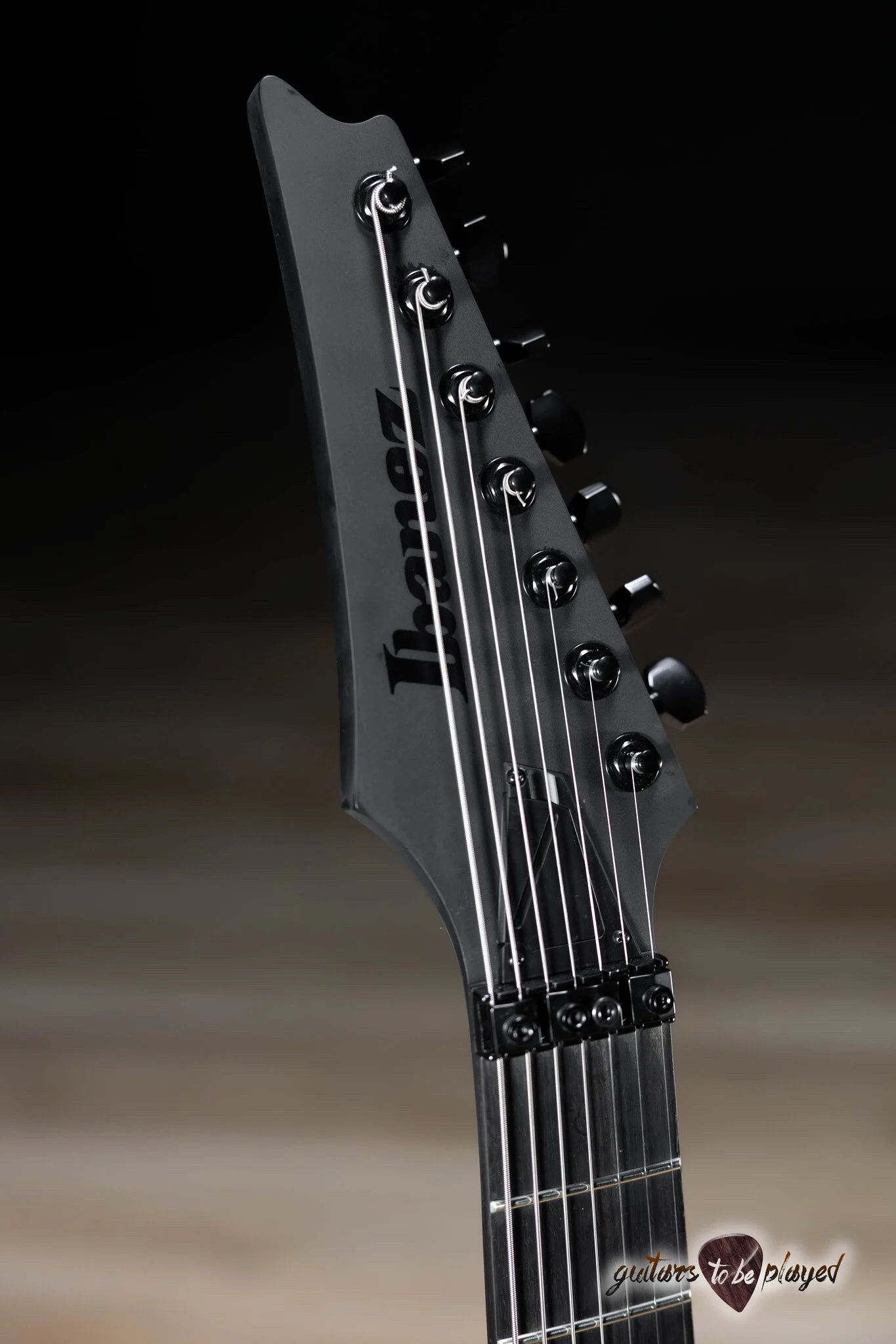 Ibanez RGRB720 RG Iron Label 7-String Tremolo Guitar – Black Flat ...