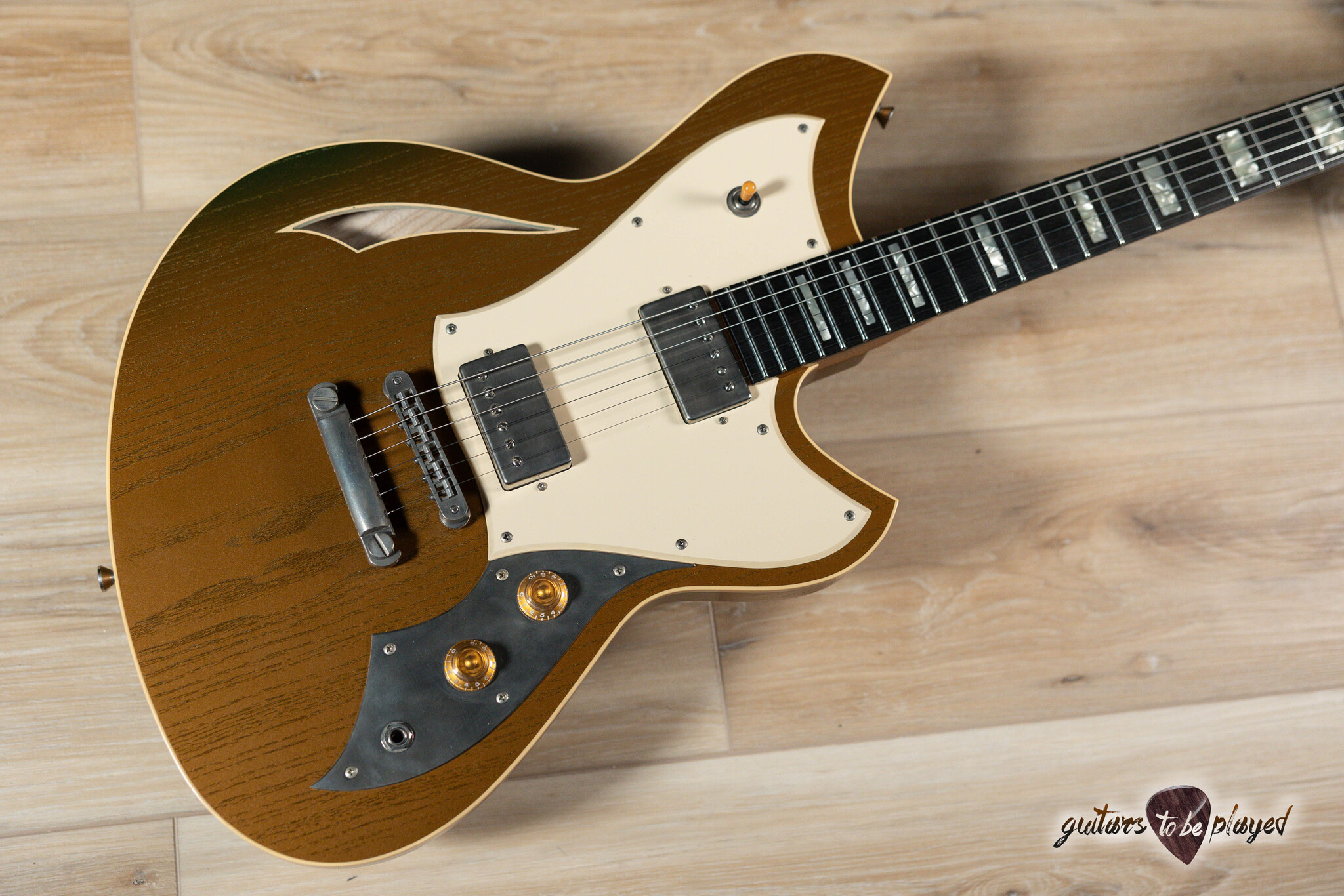Novo Custom Miris H2 Semi-Hollow 24.75" Scale w/ Fralin Pure PAF's ...