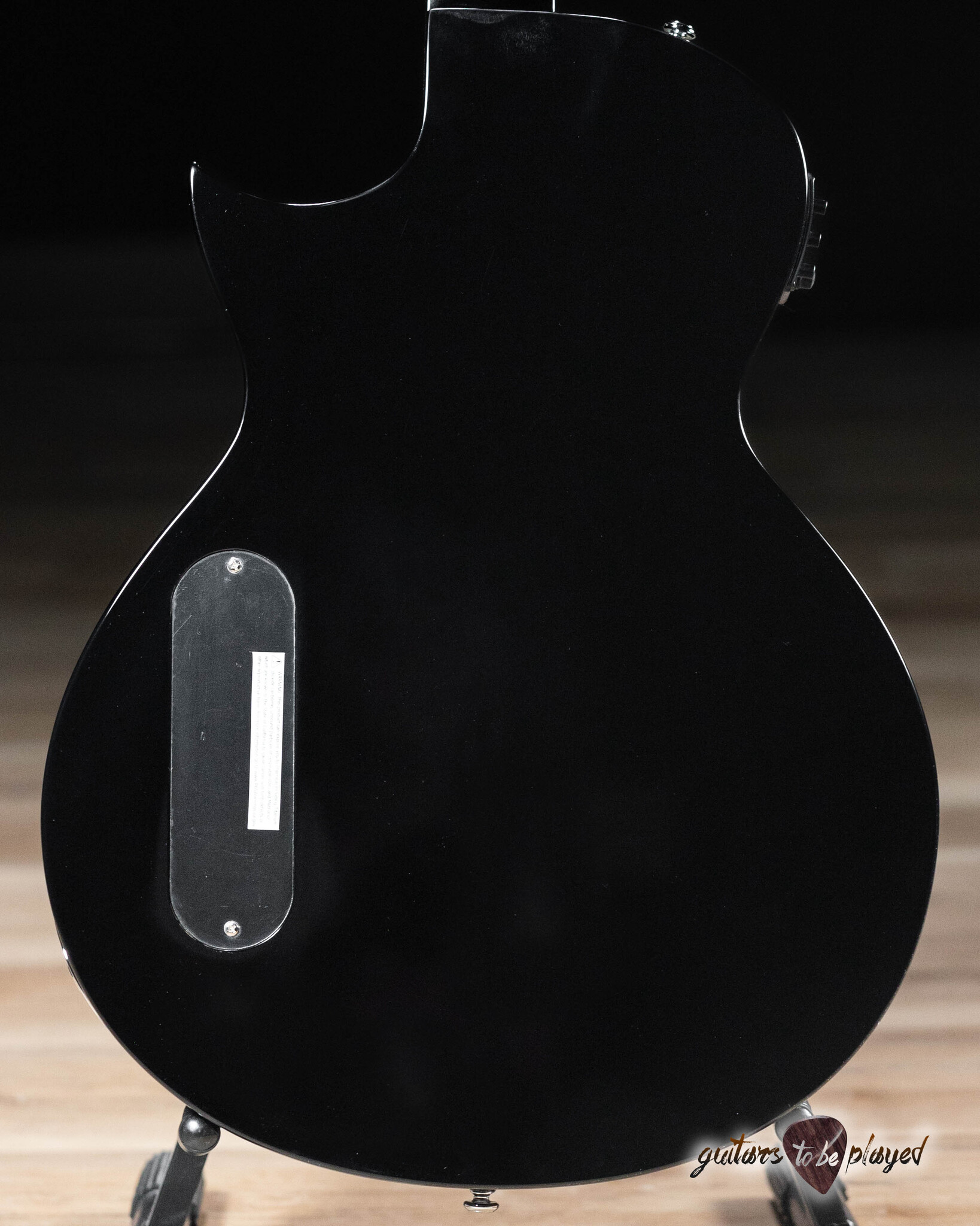 ESP LTD TL-6 Thinline Acoustic/Electric Guitar – Purple Sparkle Burst ...