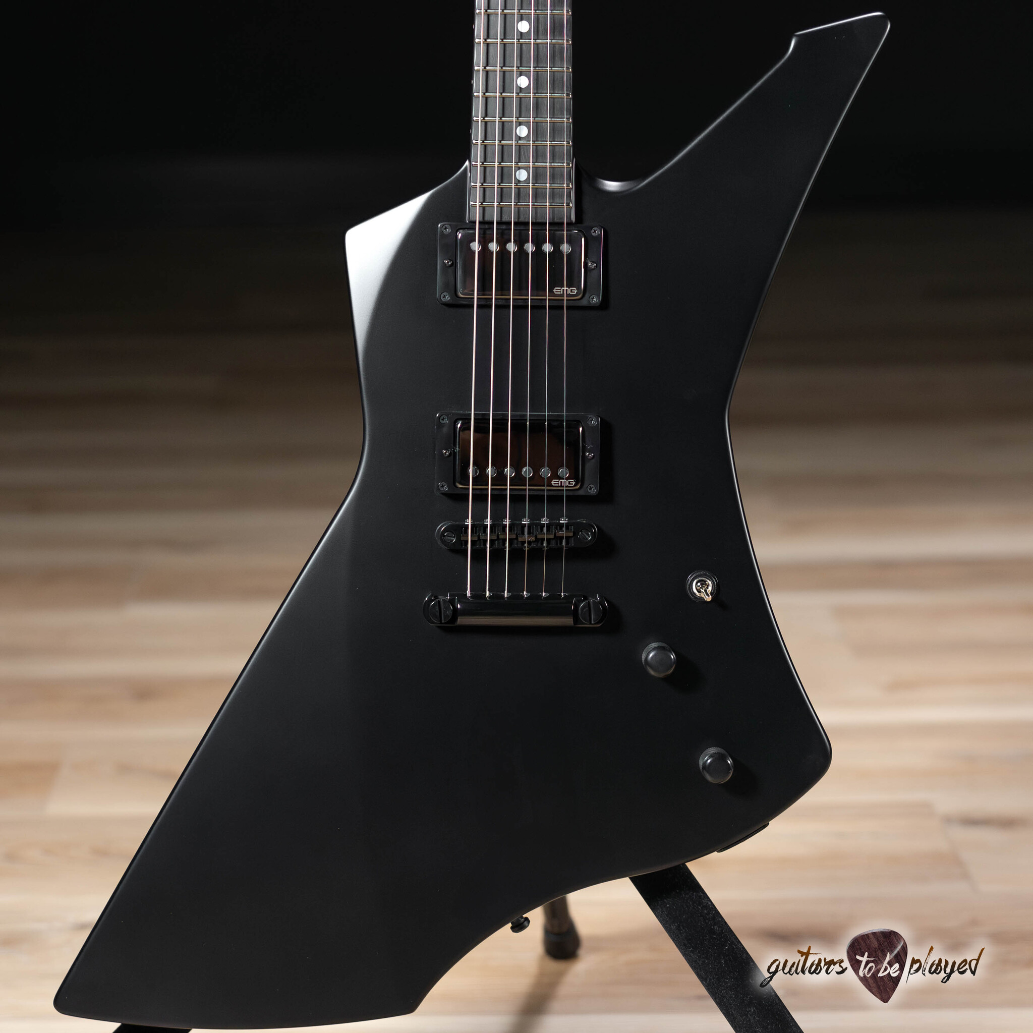 ESP Snakebyte James Hetfield Signature Custom Shop Guitar – Black Satin ...