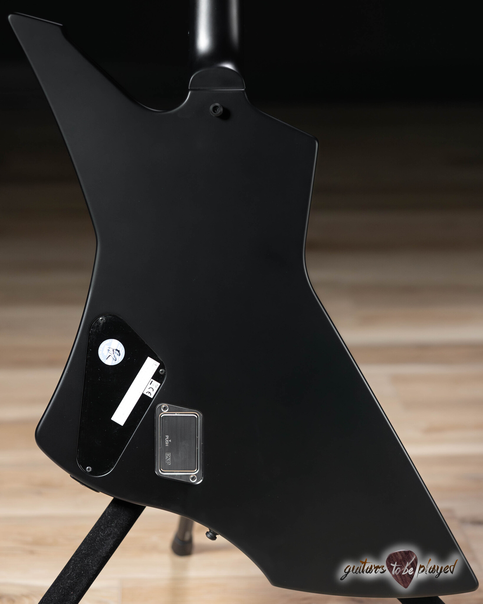 ESP Snakebyte James Hetfield Signature Custom Shop Guitar – Black Satin ...