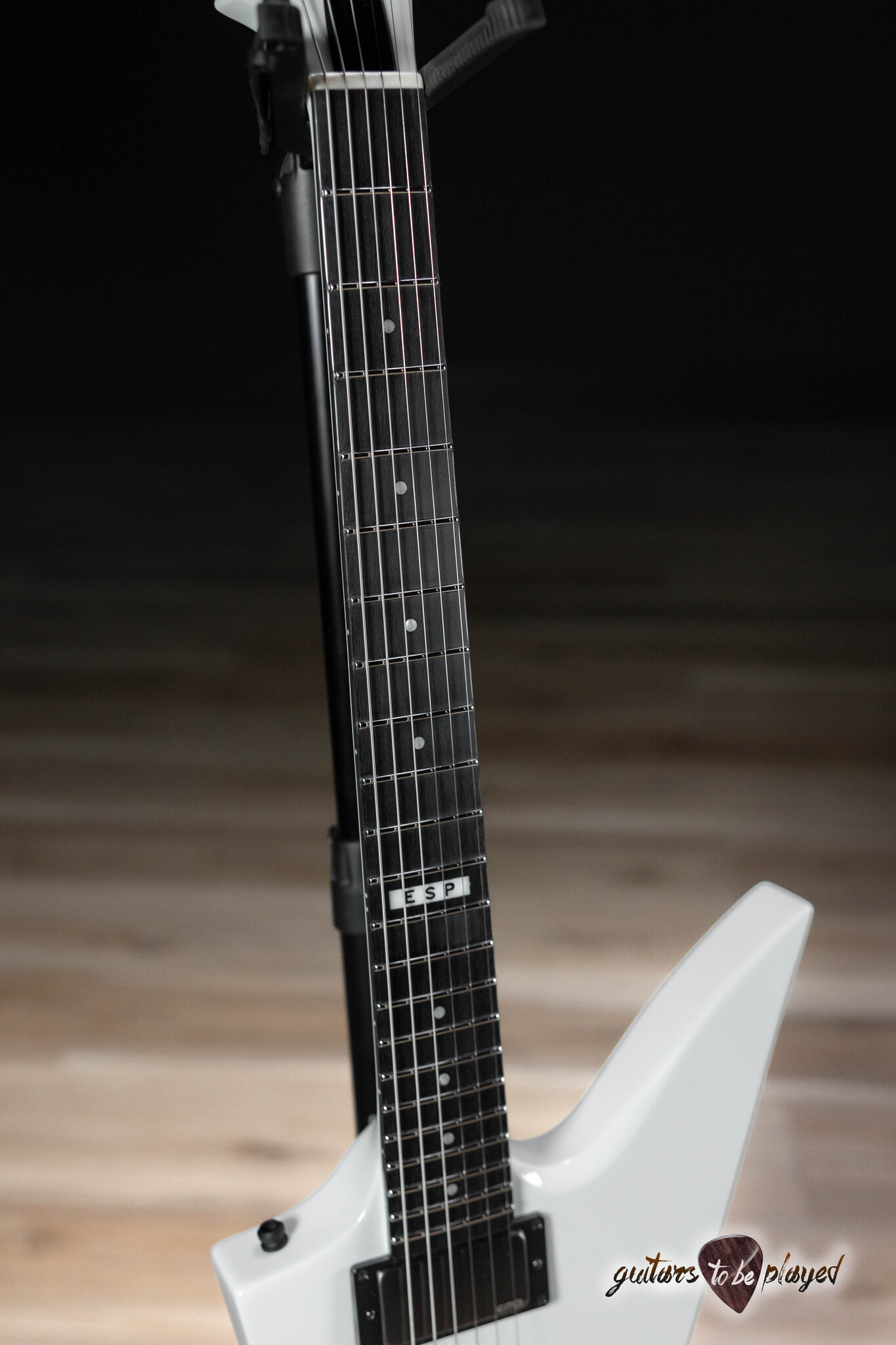 ESP E-II EX NT Electric Guitar w/ Case – Snow White - Guitars To Be Played