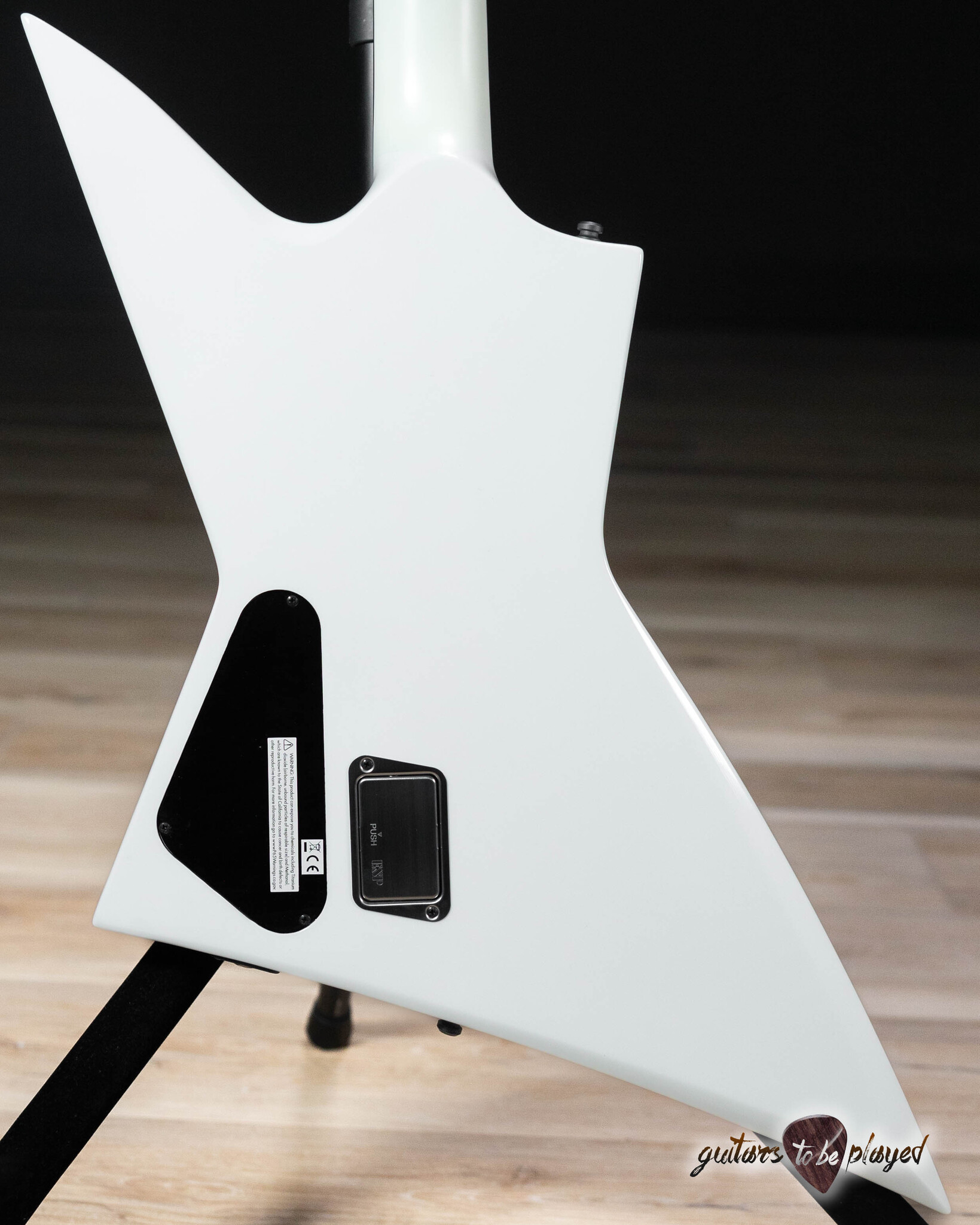 ESP E-II EX NT Electric Guitar w/ Case – Snow White - Guitars To Be Played