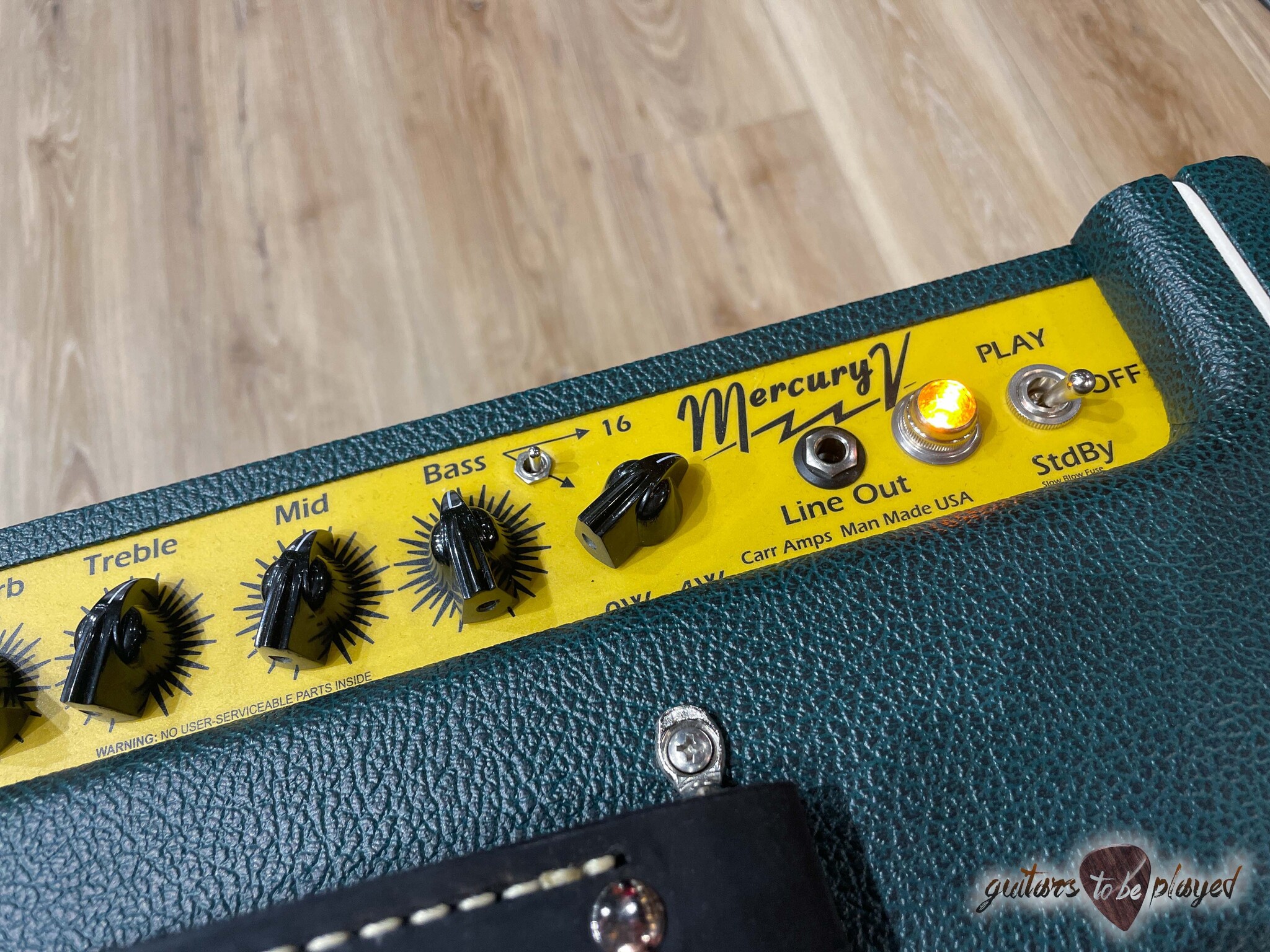 Carr Amps Mercury V 16W 1x12” Combo – Emerald Green - Guitars To Be Played