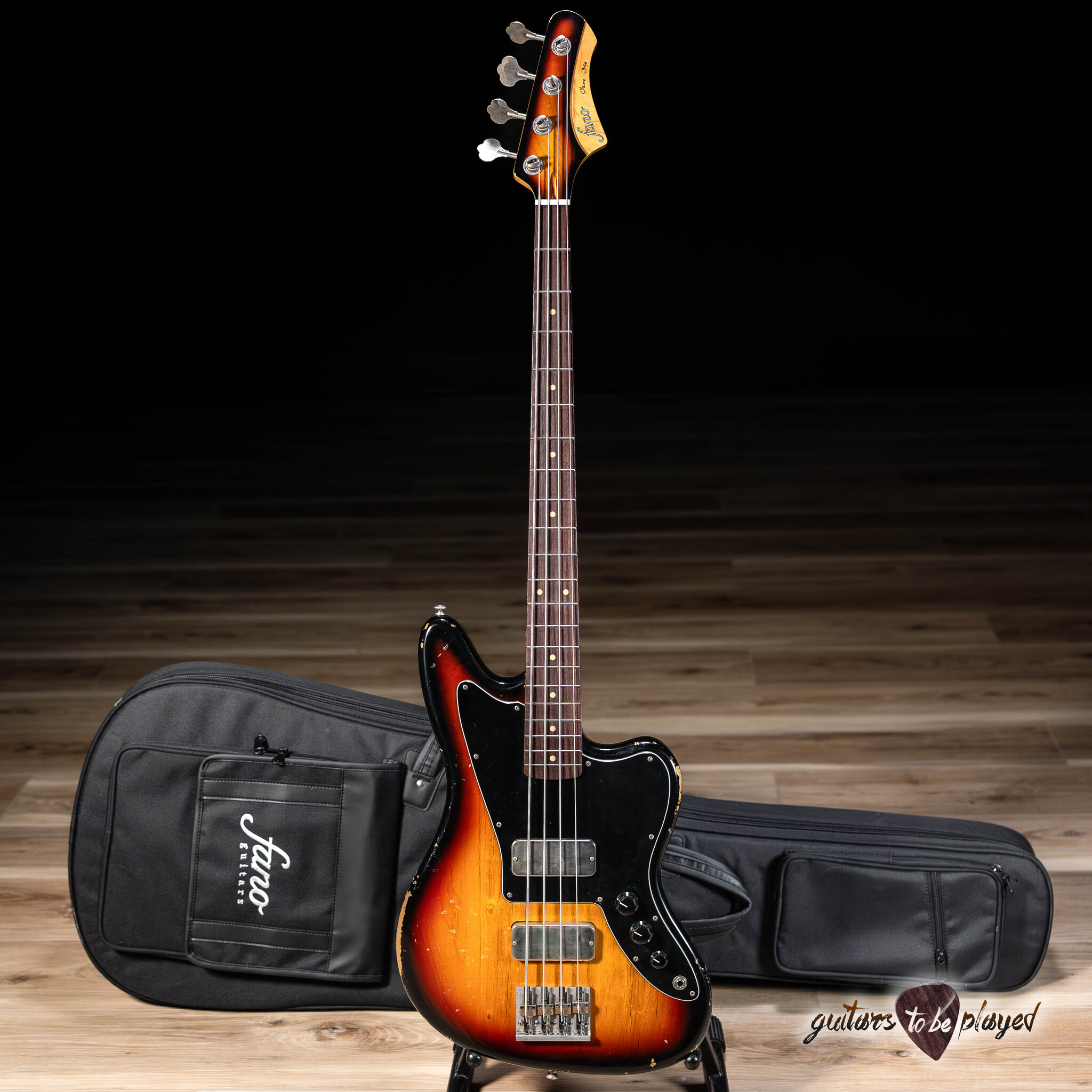 Fano JM4 Oltre Electric Bass w/ Gigbag – 3-Tone Sunburst - Guitars To ...