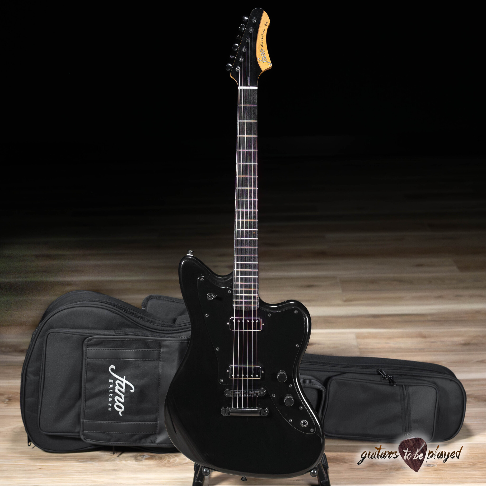 Fano JM6 Alt de Facto Lollar Mini Humbuckers w/ Ebony – Bull Black - Guitars To Be Played