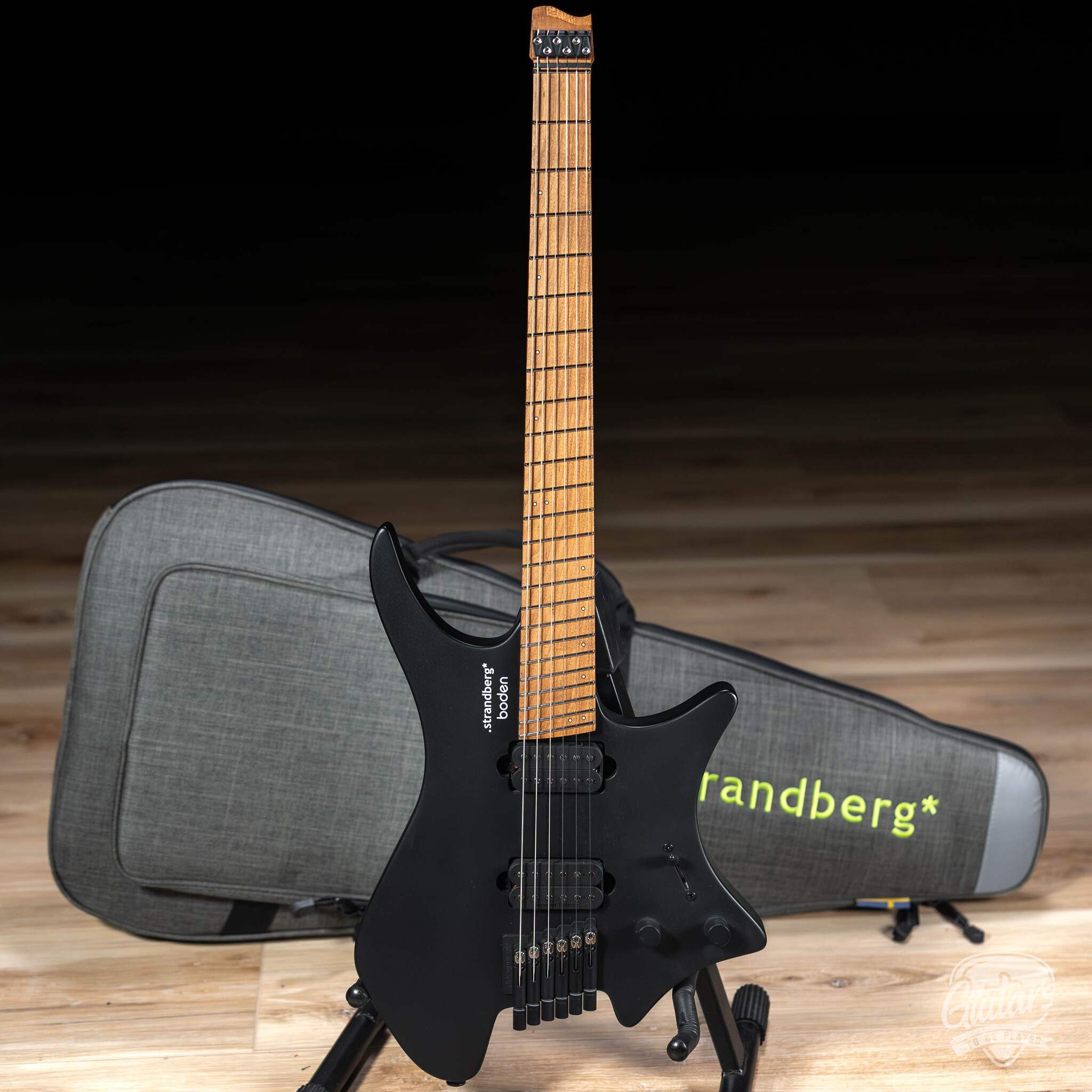 Strandberg Boden Standard N2.6 Headless – Black Satin Metallic ...
