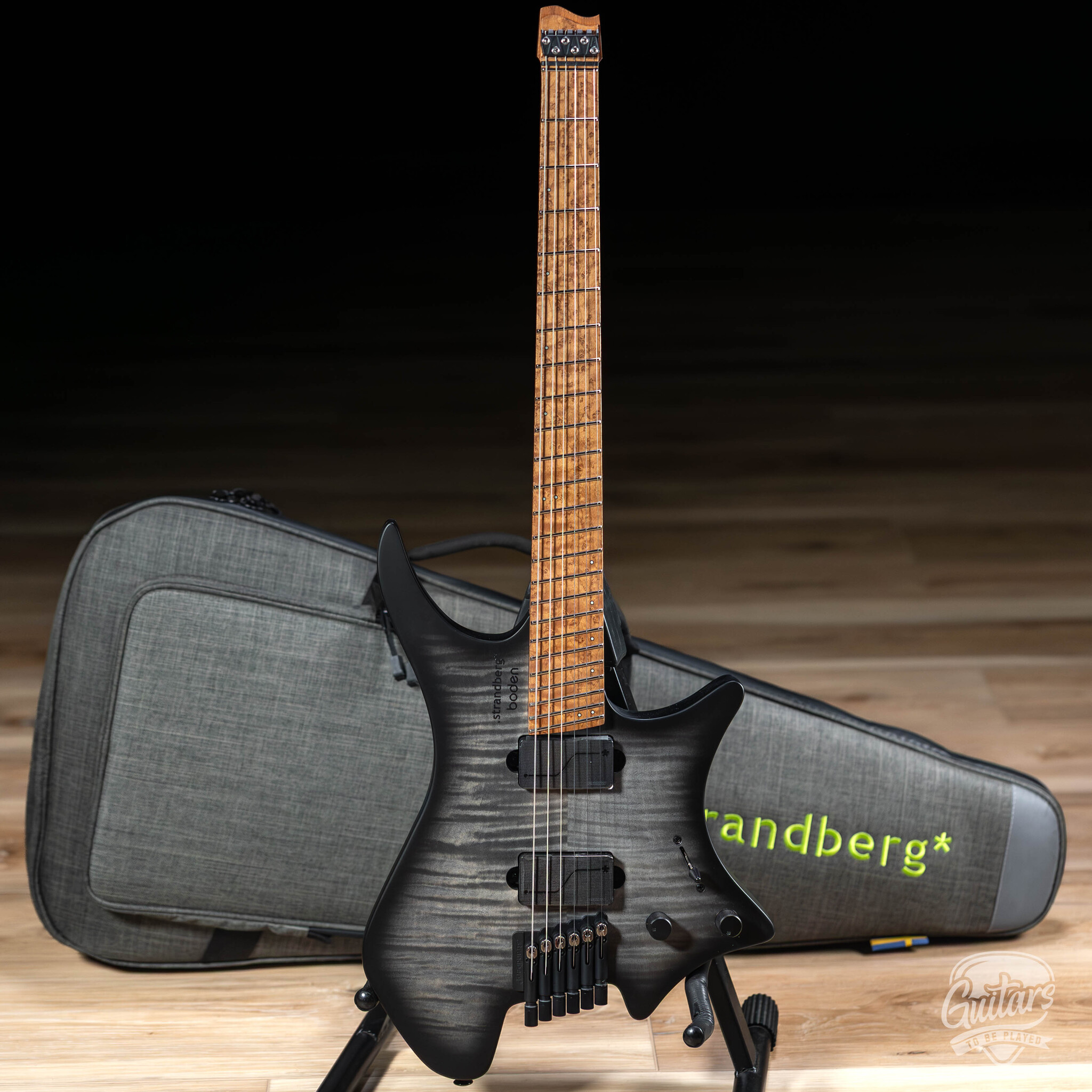 Strandberg Boden Original N2.6 Headless – Black Denim Burst Satin ...