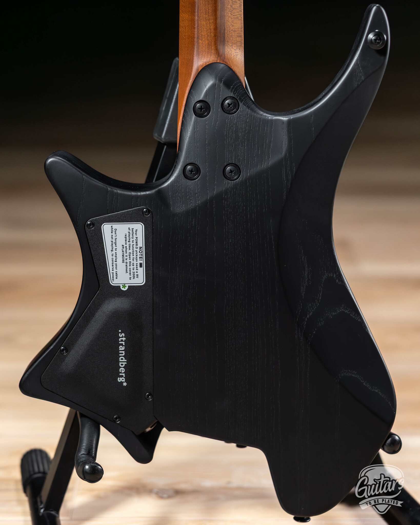 Strandberg Boden Original N2.6 Headless – Black Denim Burst Satin ...